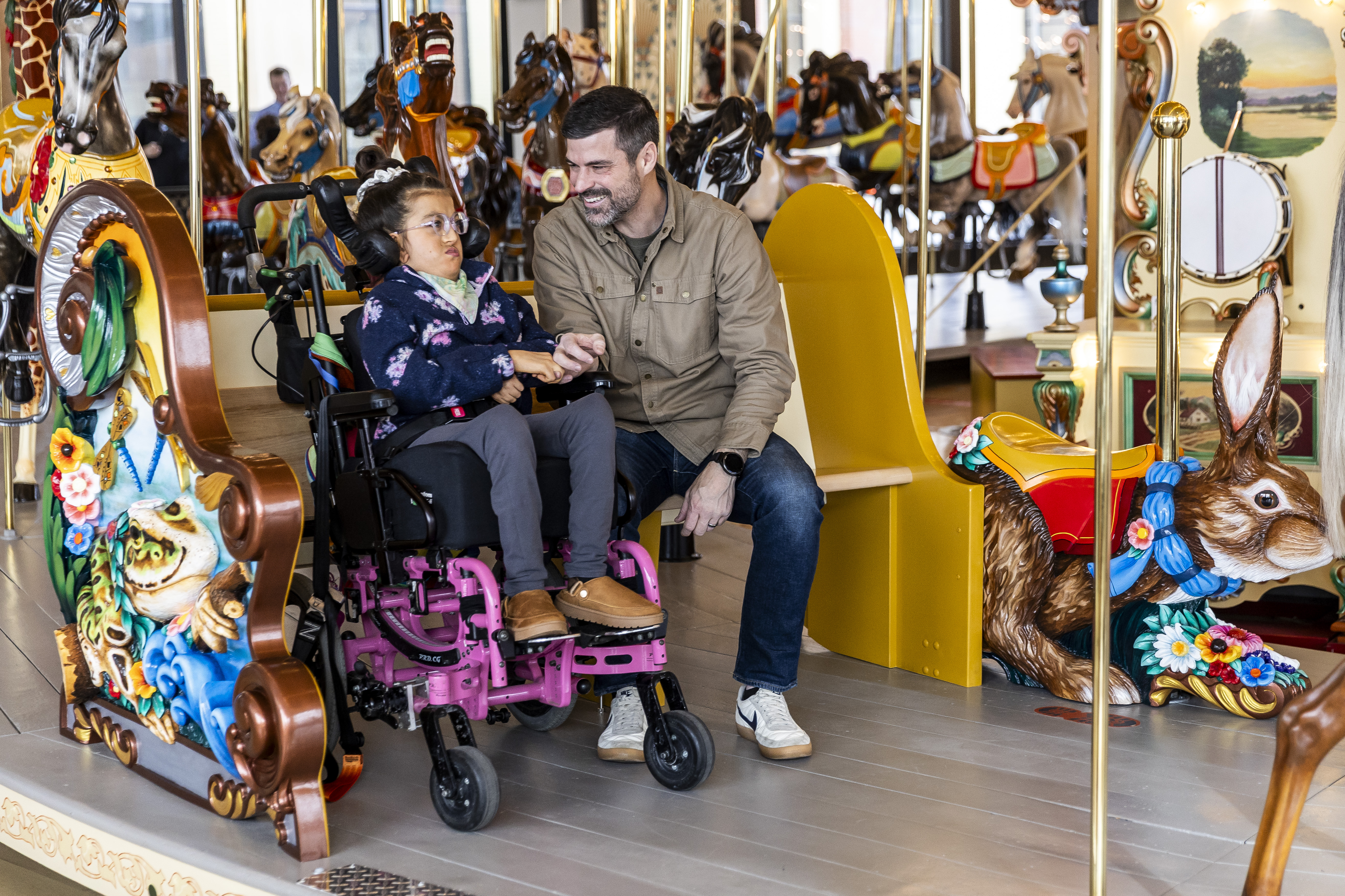Grand Rapids Museum carousel reopens with added accessibility features ...