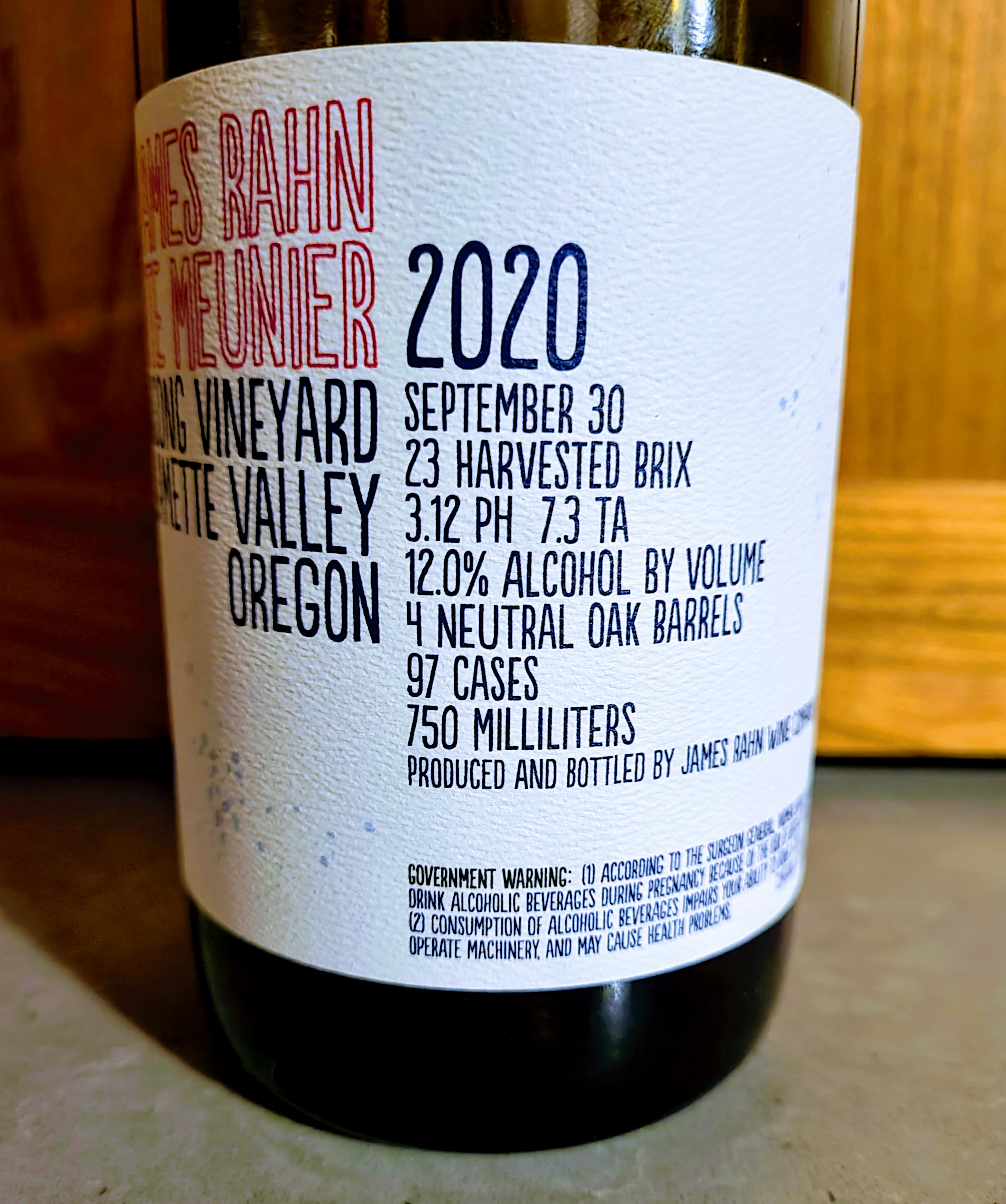 Winery spotlight: James Rahn Wine Co. - oregonlive.com