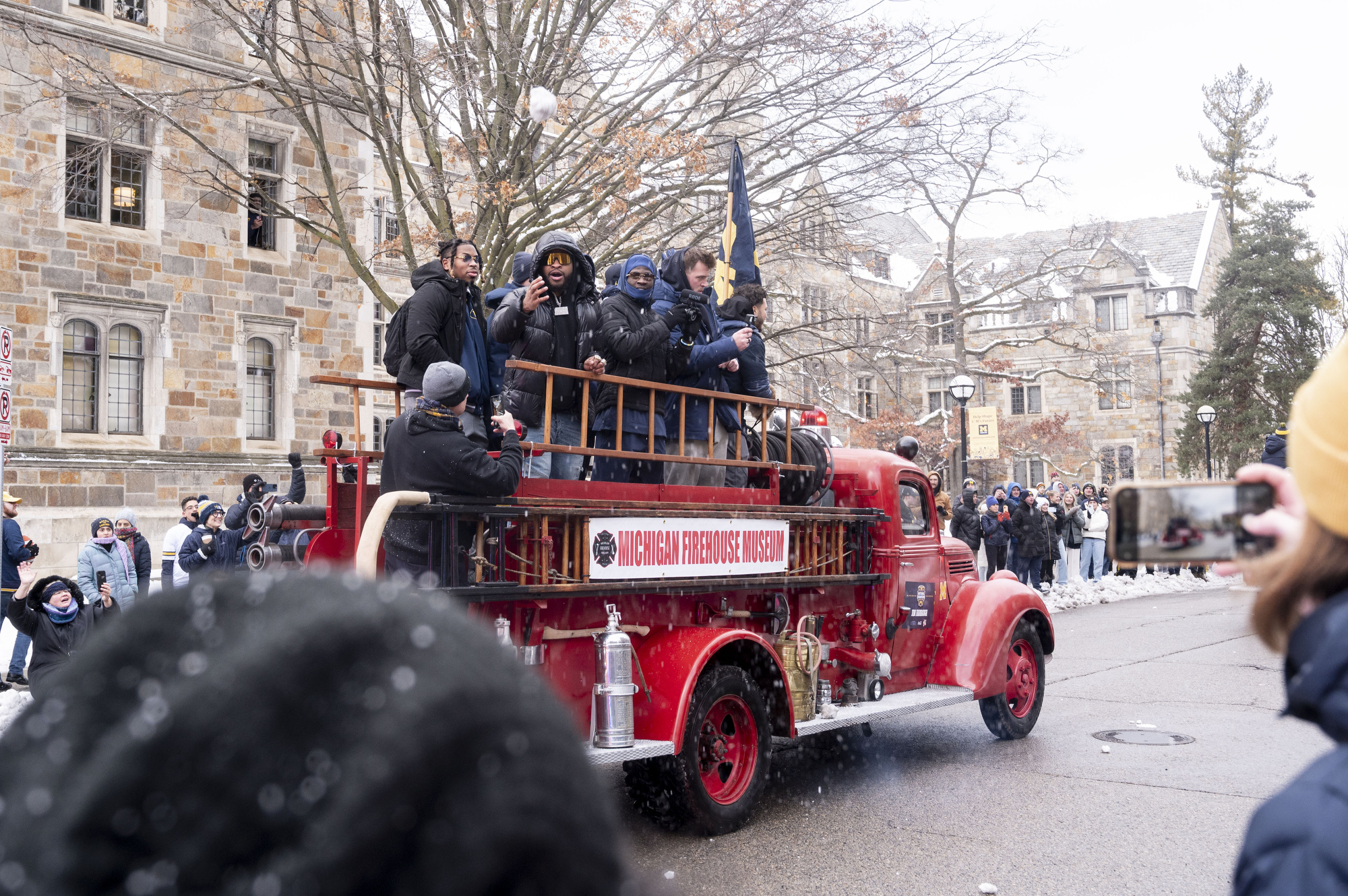 Michigan football celebrated as national champions at parade in Ann ...