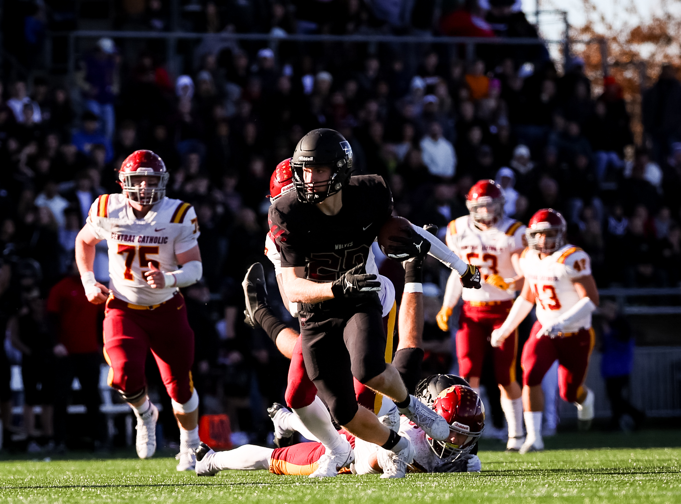 OSAA Class 6A football state championship game: Central Catholic Rams ...