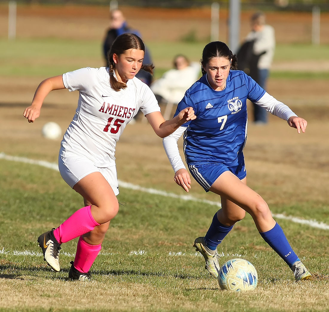 Amherst vs Granby girls Soccer 10/16/24 - masslive.com