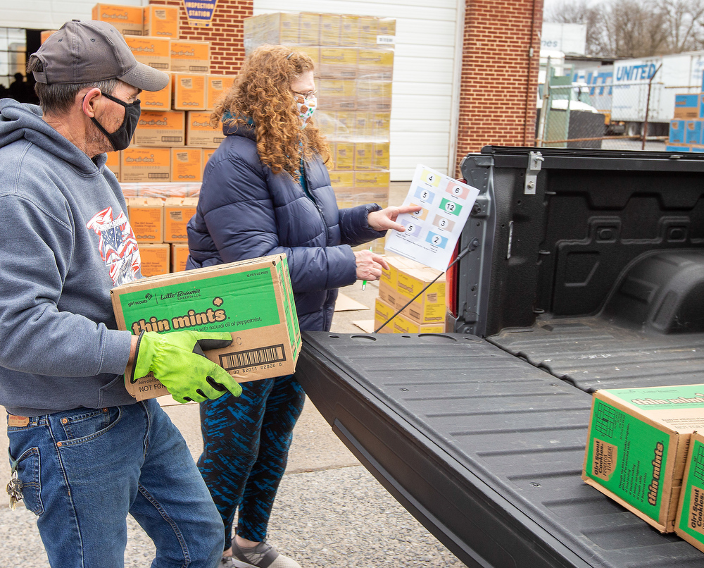 Girl Scout Cookie Mega Drop in Harrisburg - pennlive.com
