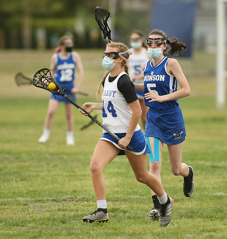 Monson vs Granby girls Lacrosse 5/7/21 - masslive.com