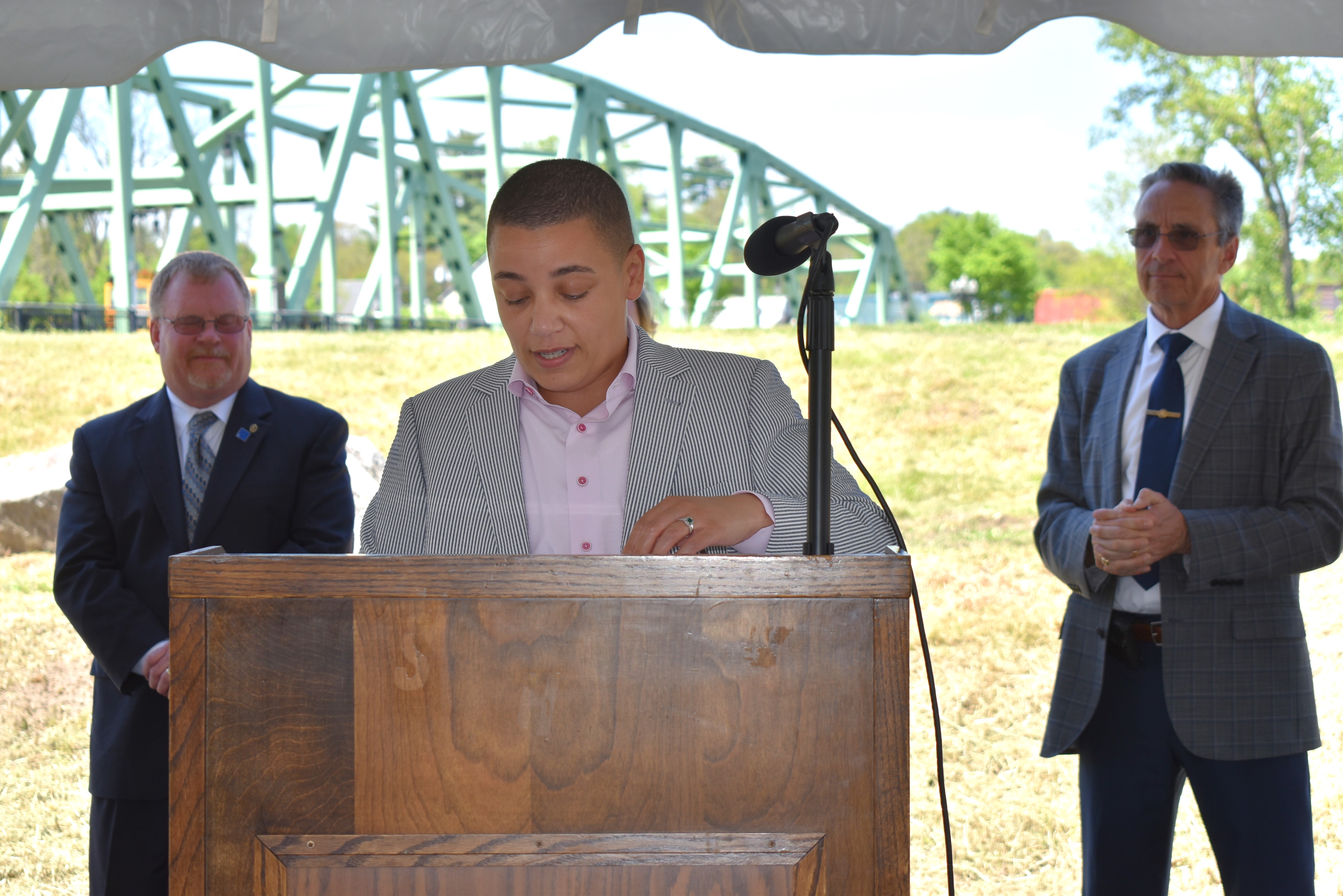 Westfield River Levee multi-use path groundbreaking - masslive.com