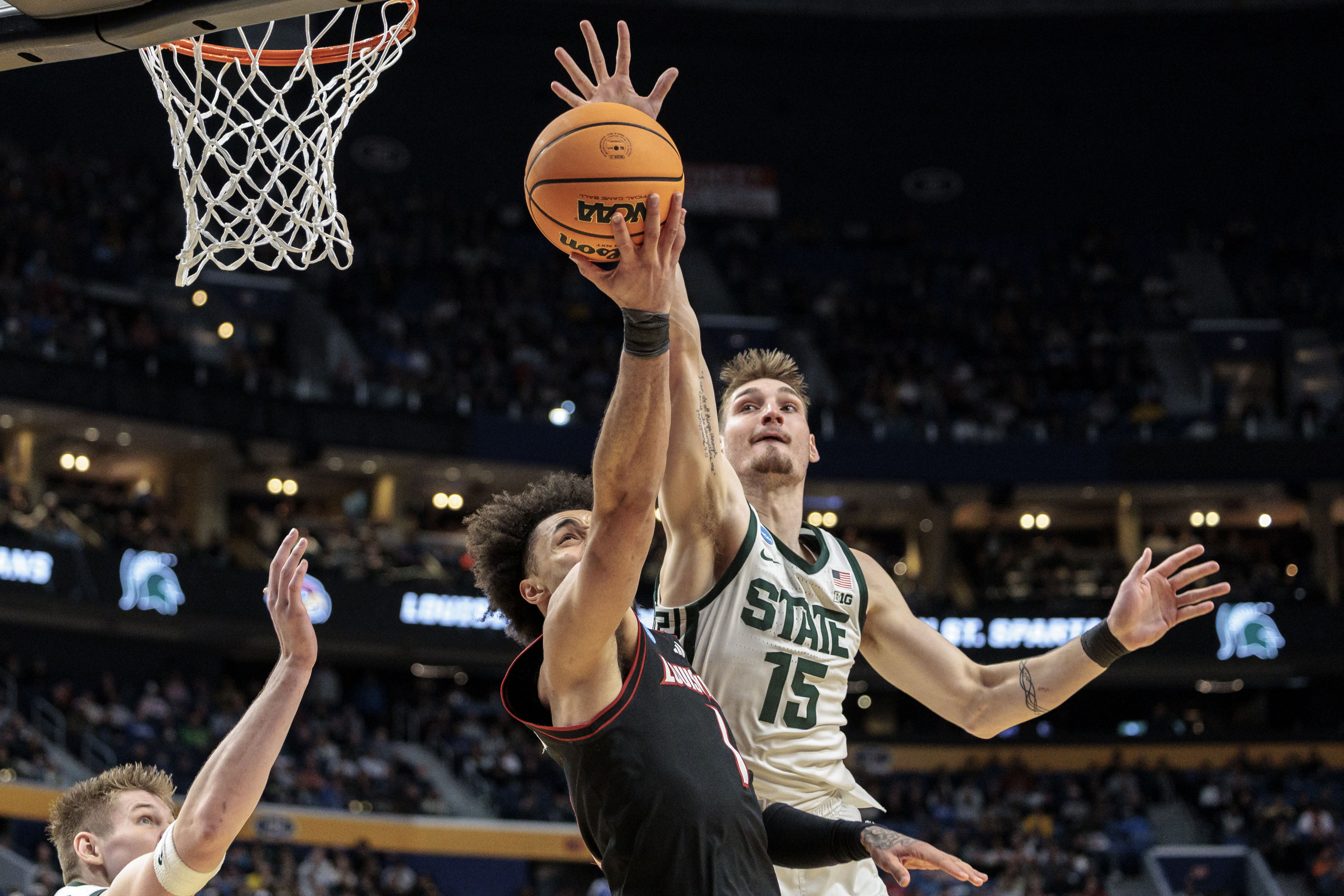 Michigan State faces Louisville in Second Round of March Madness ...