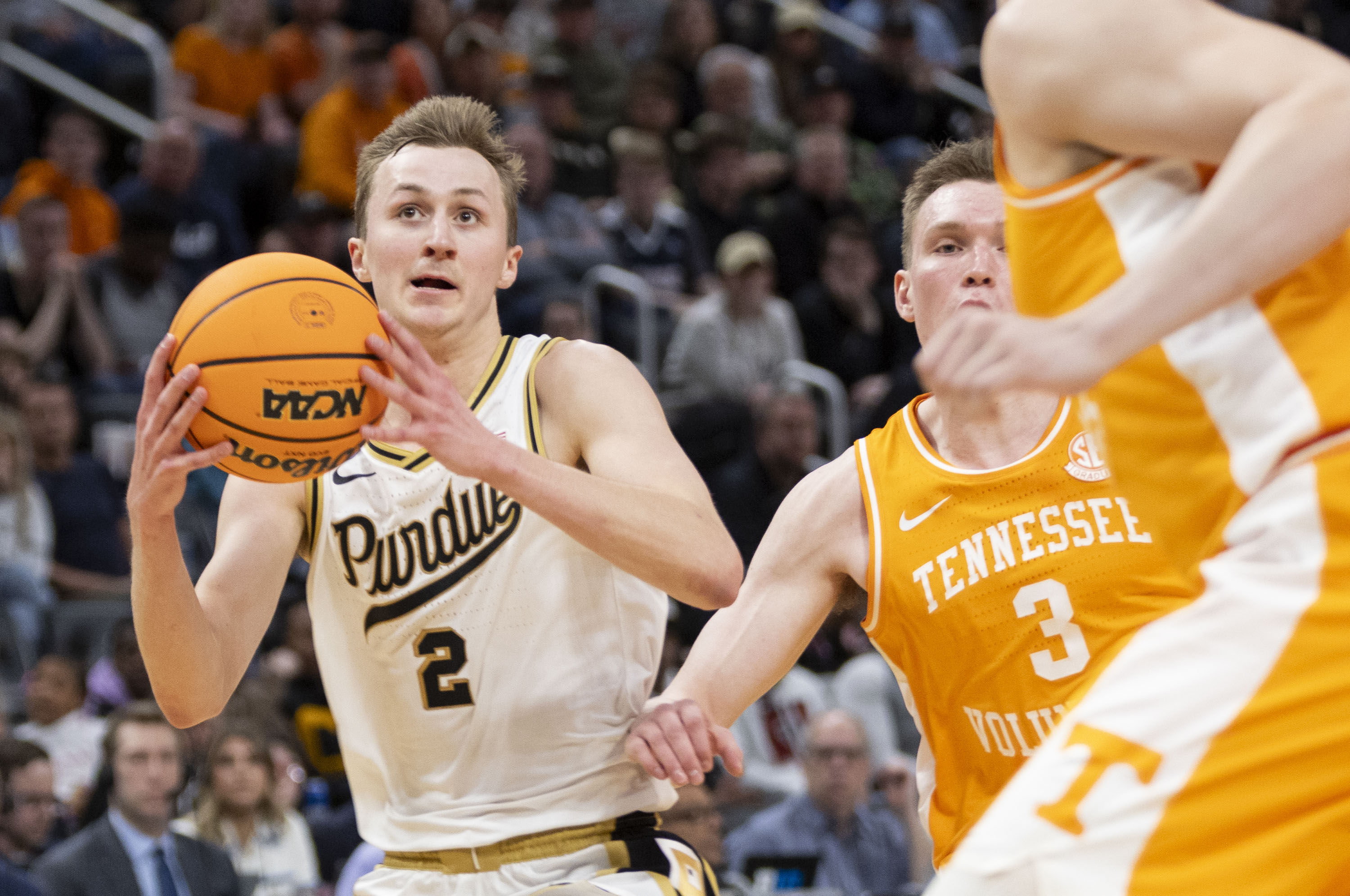 See photos as Purdue basketball defeats Tennessee 72-66 in Detroit ...