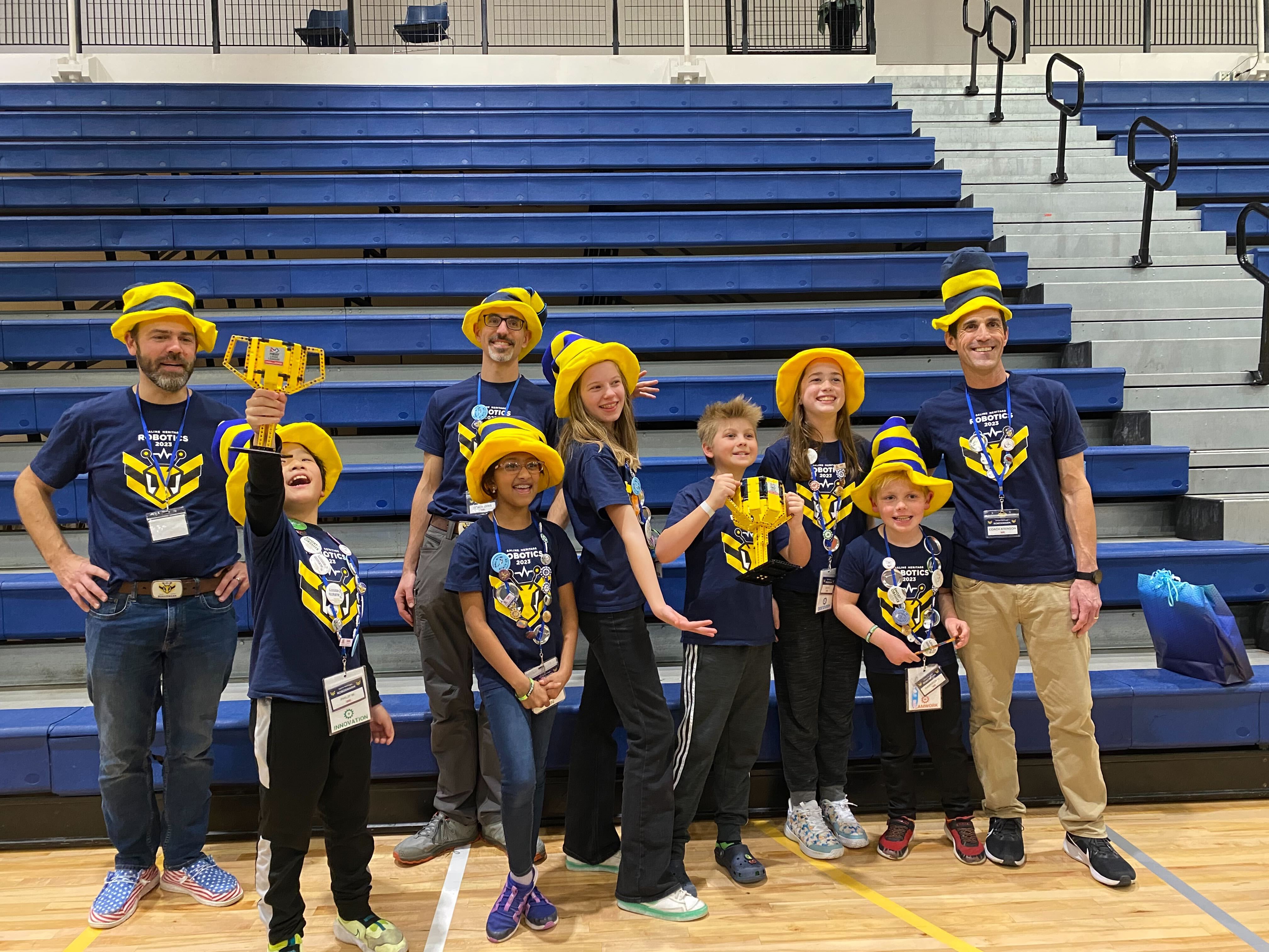 Saline elementary robotics team wins state championship, advances to ...