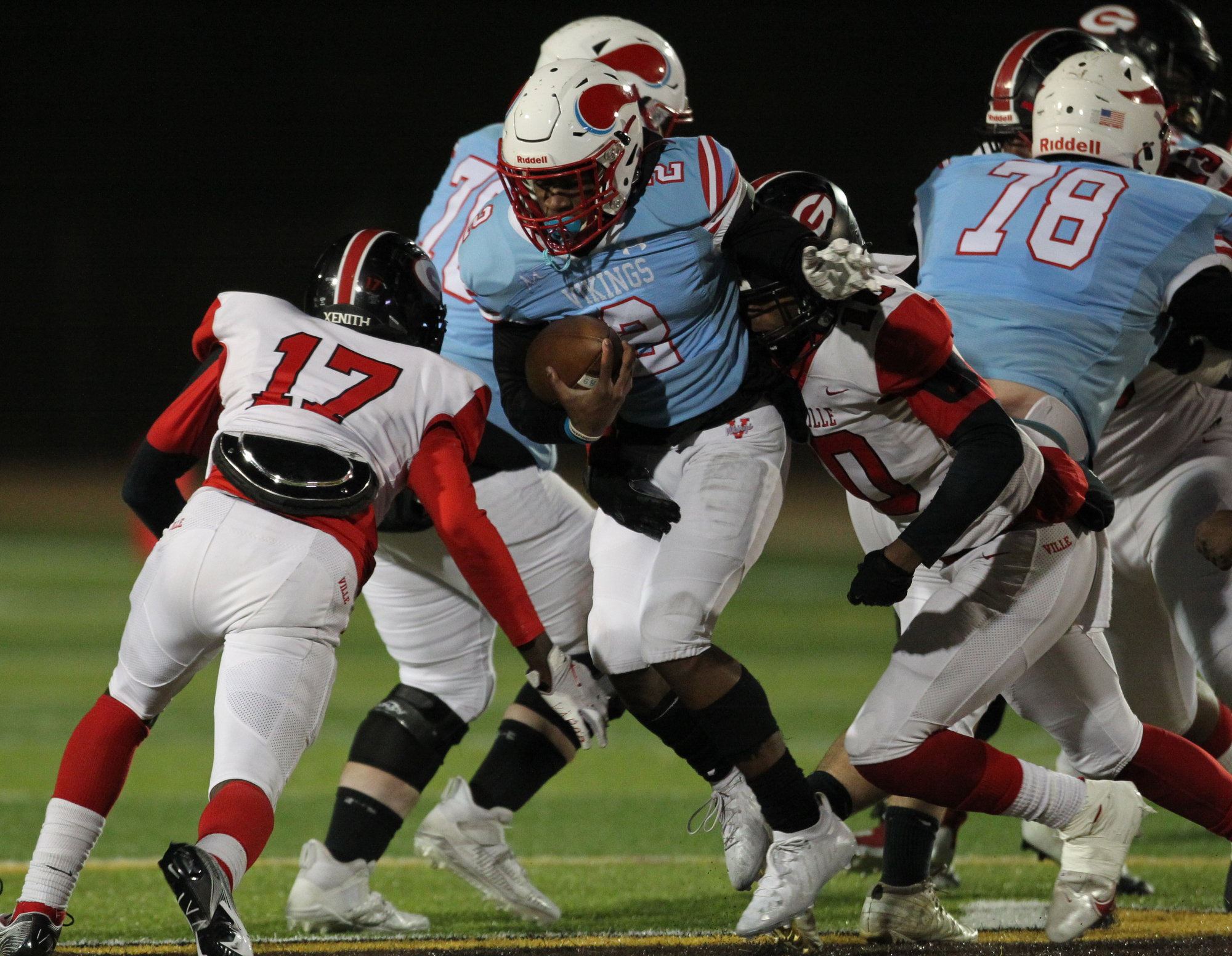 Villa Angela-St. Joseph vs Glenville playoff football - cleveland.com