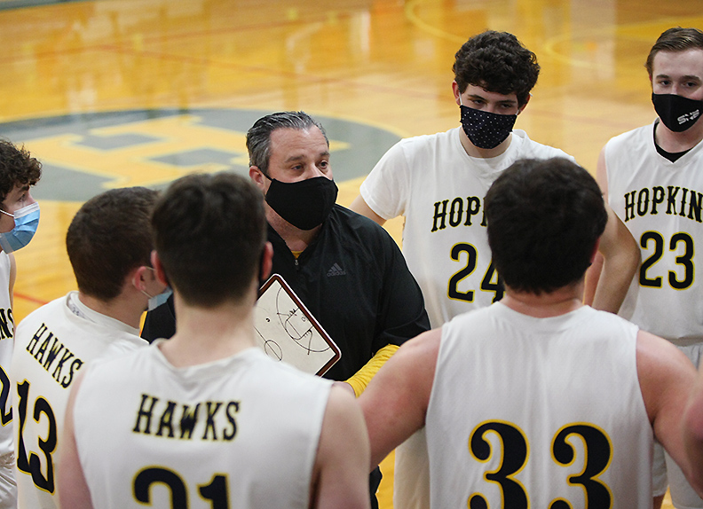 Frontier vs Hopkins Academy boys Basketball 2/2/21 - masslive.com