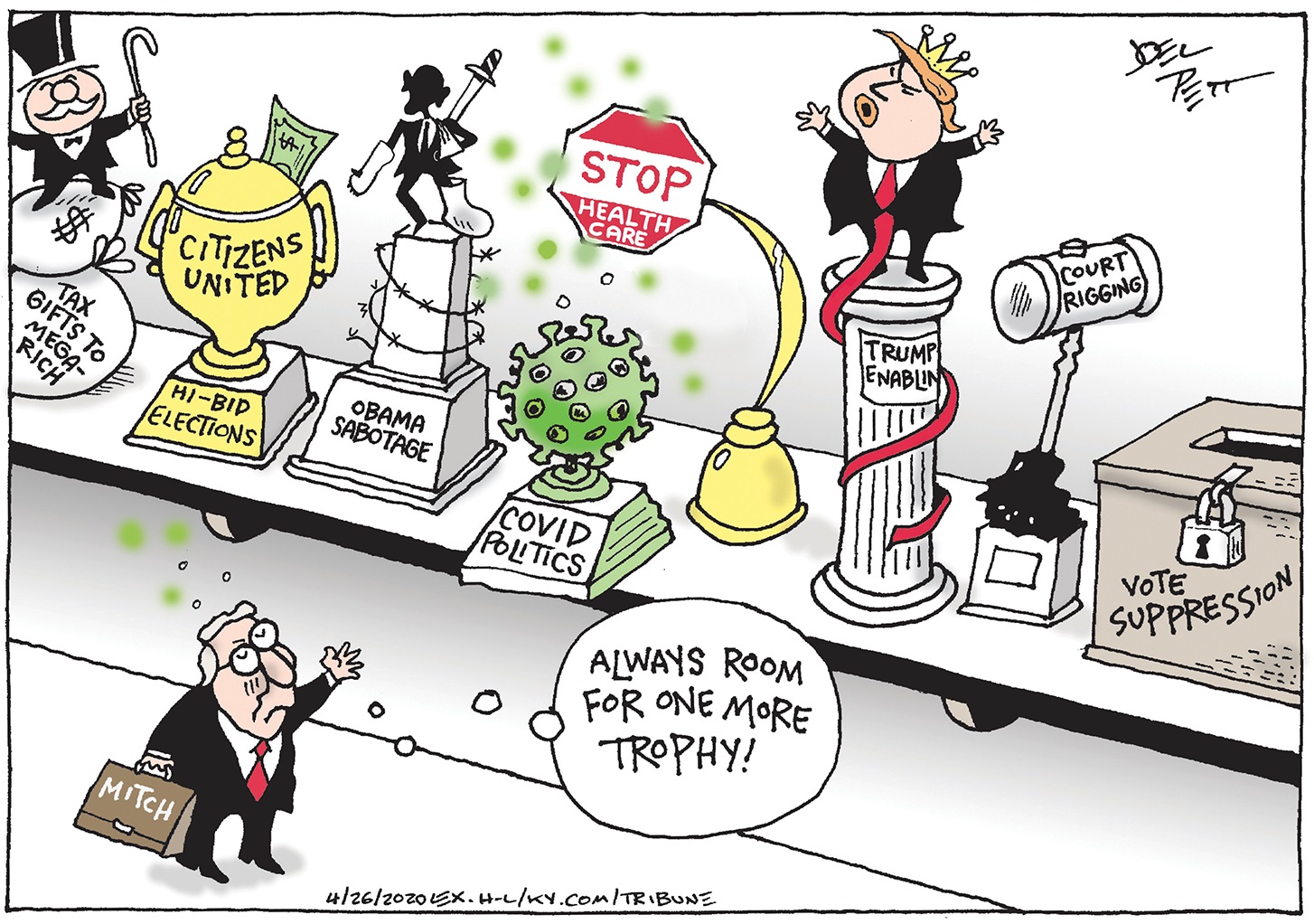 Editorial cartoons for April 26, 2020 - oregonlive.com