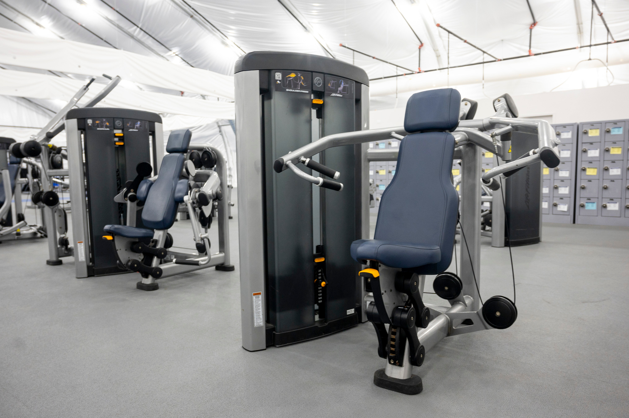 University of Michigan's Temporary Recreation Facility at Palmer Field ...