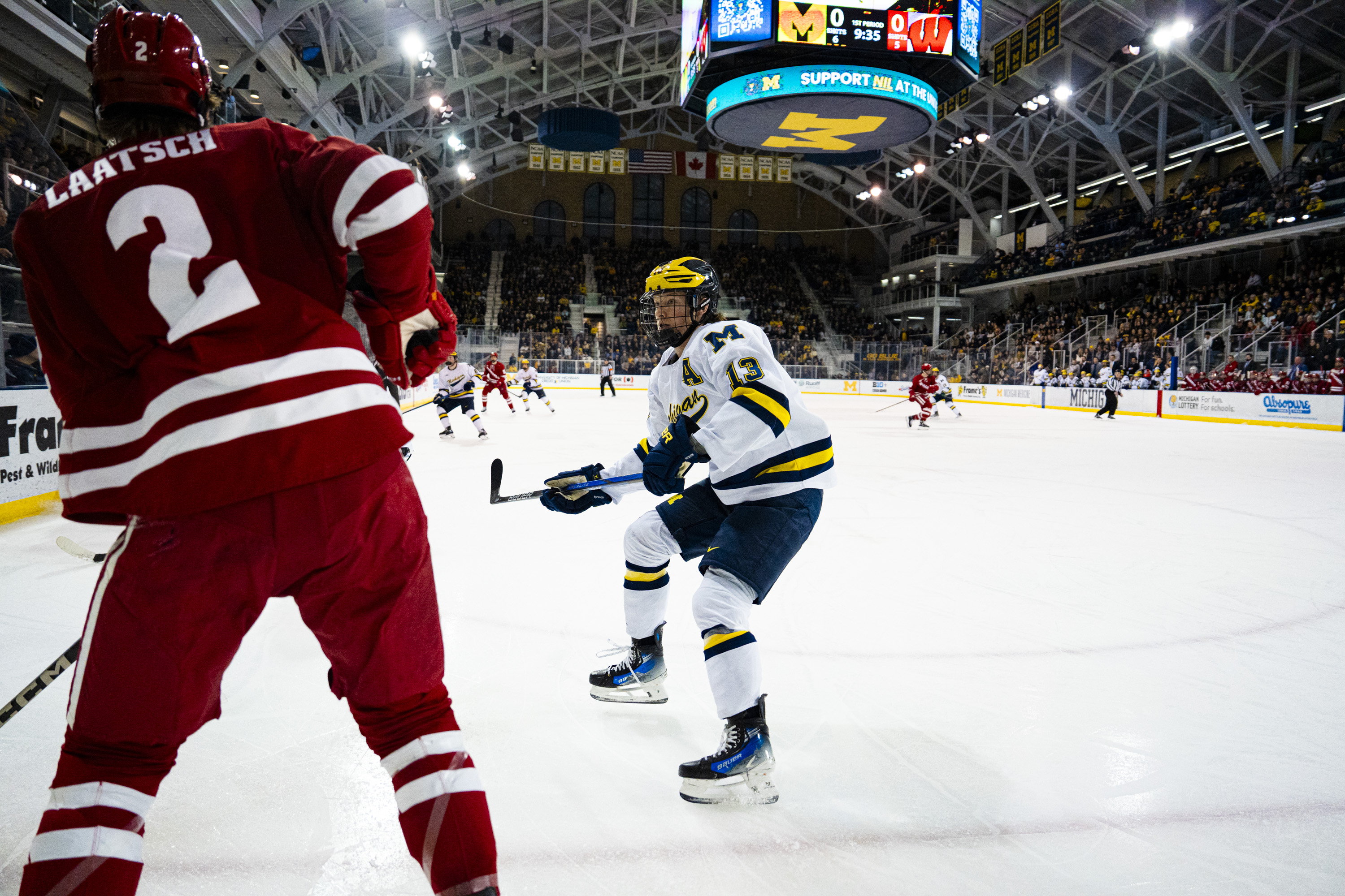 Michigan vs Wisconsin men's ice hockey game two - mlive.com