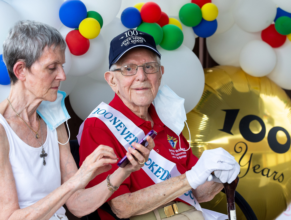 100th birthday drive-by celebration - pennlive.com