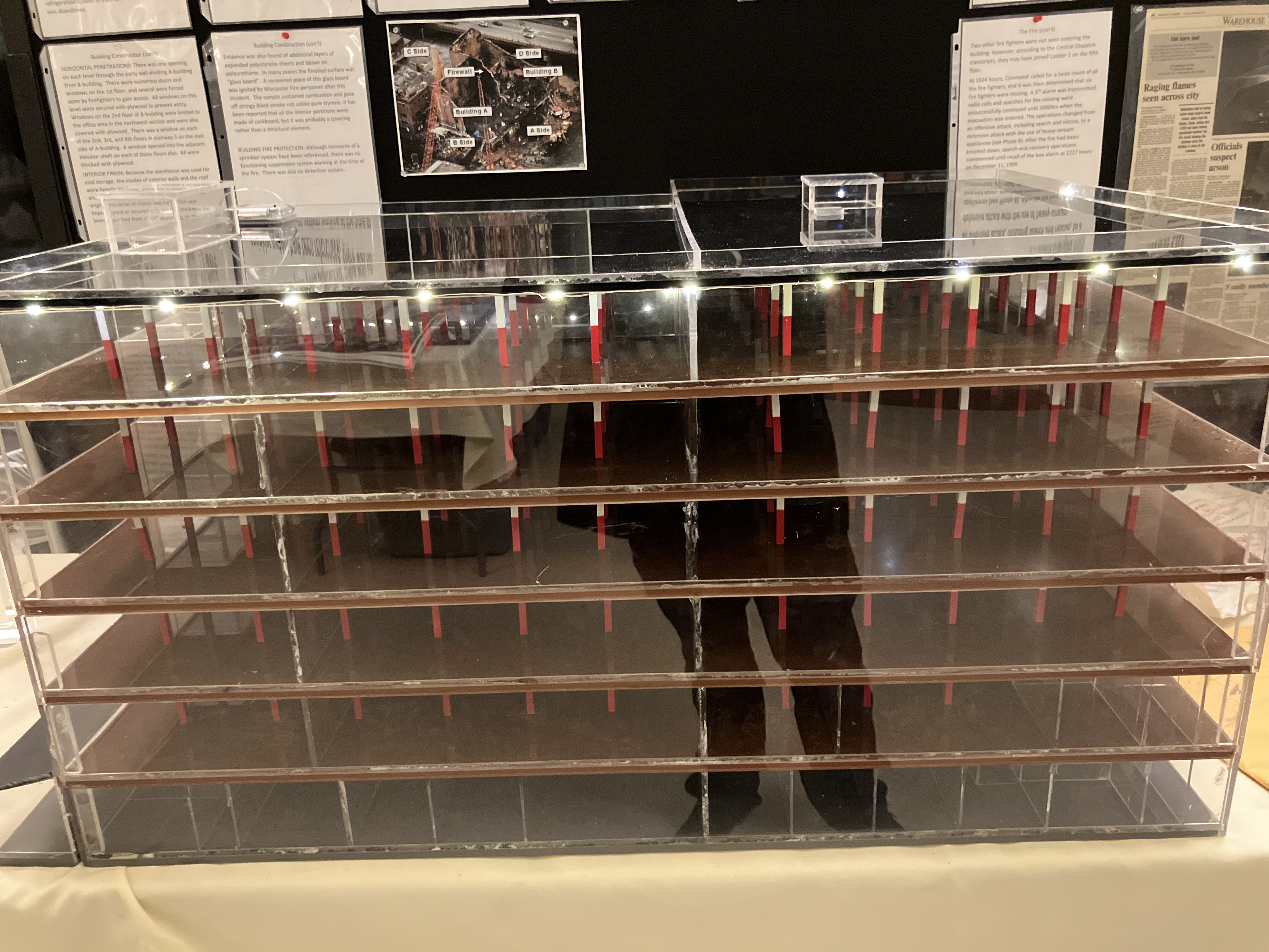 Worcester Cold Storage fire exhibit - masslive.com