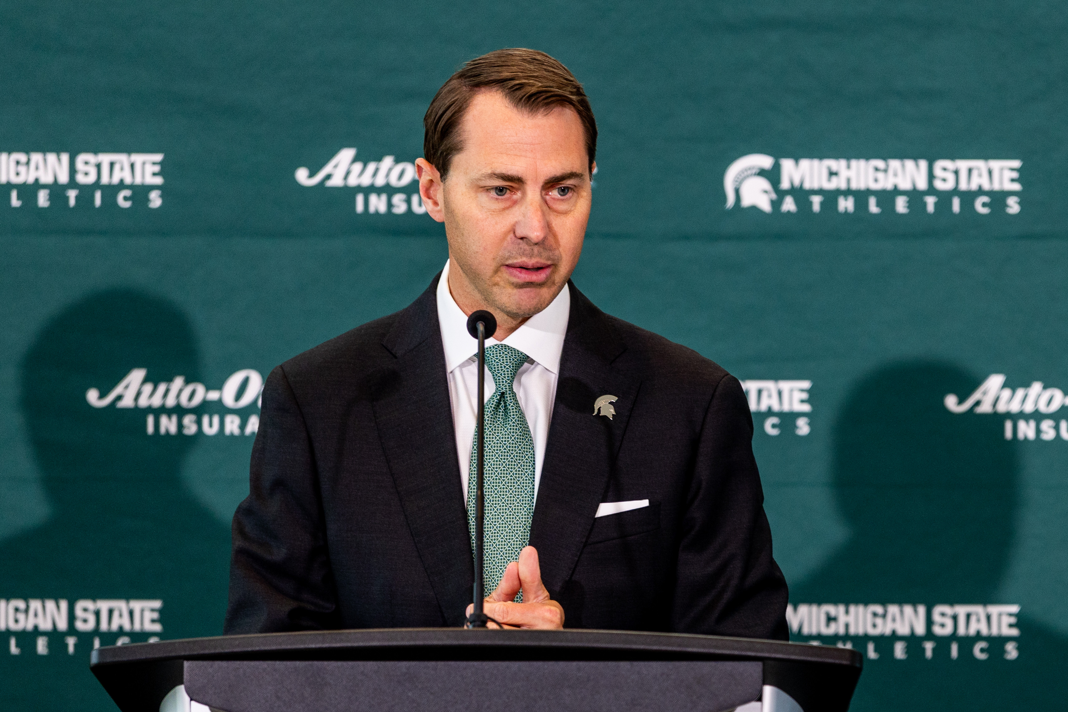 Michigan State welcomes J Batt as new athletic director - mlive.com