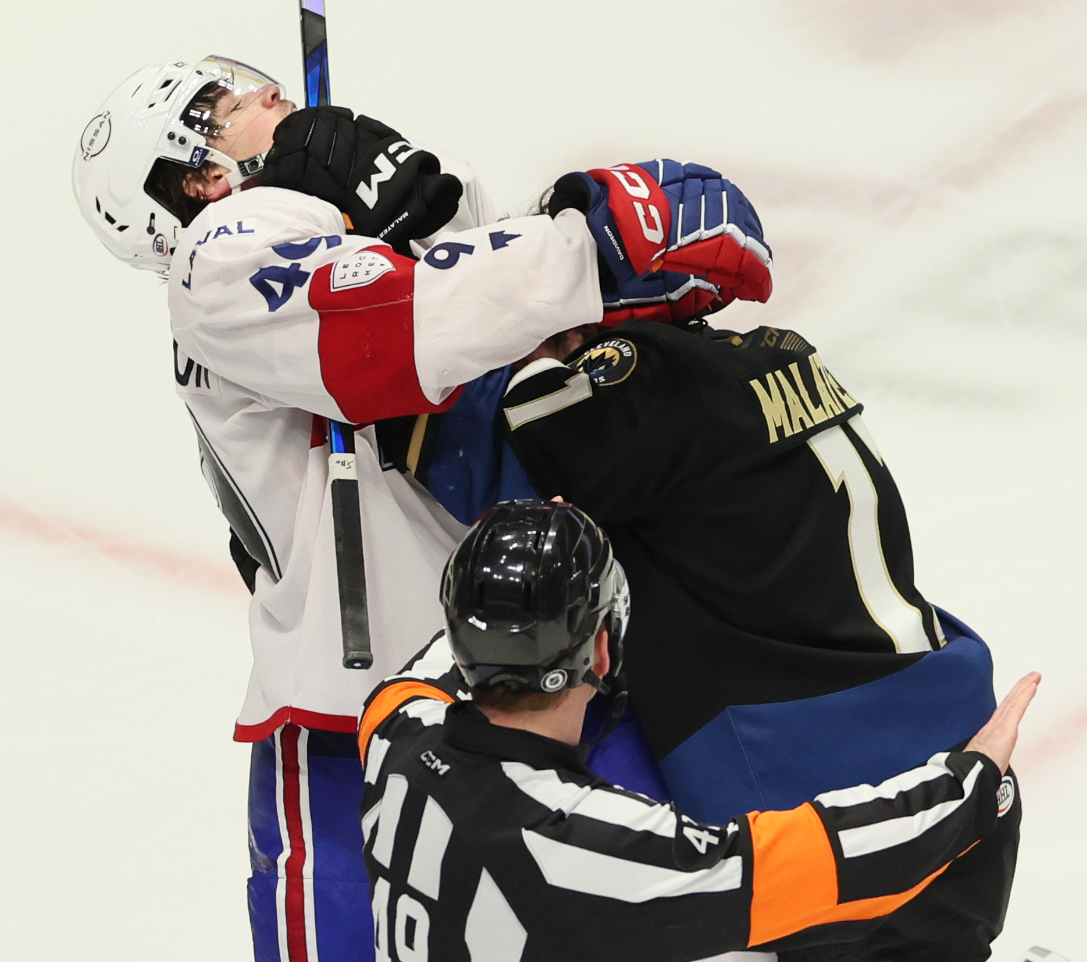 Cleveland Monsters vs. Laval Rocket in game 2 of AHL's North Division ...