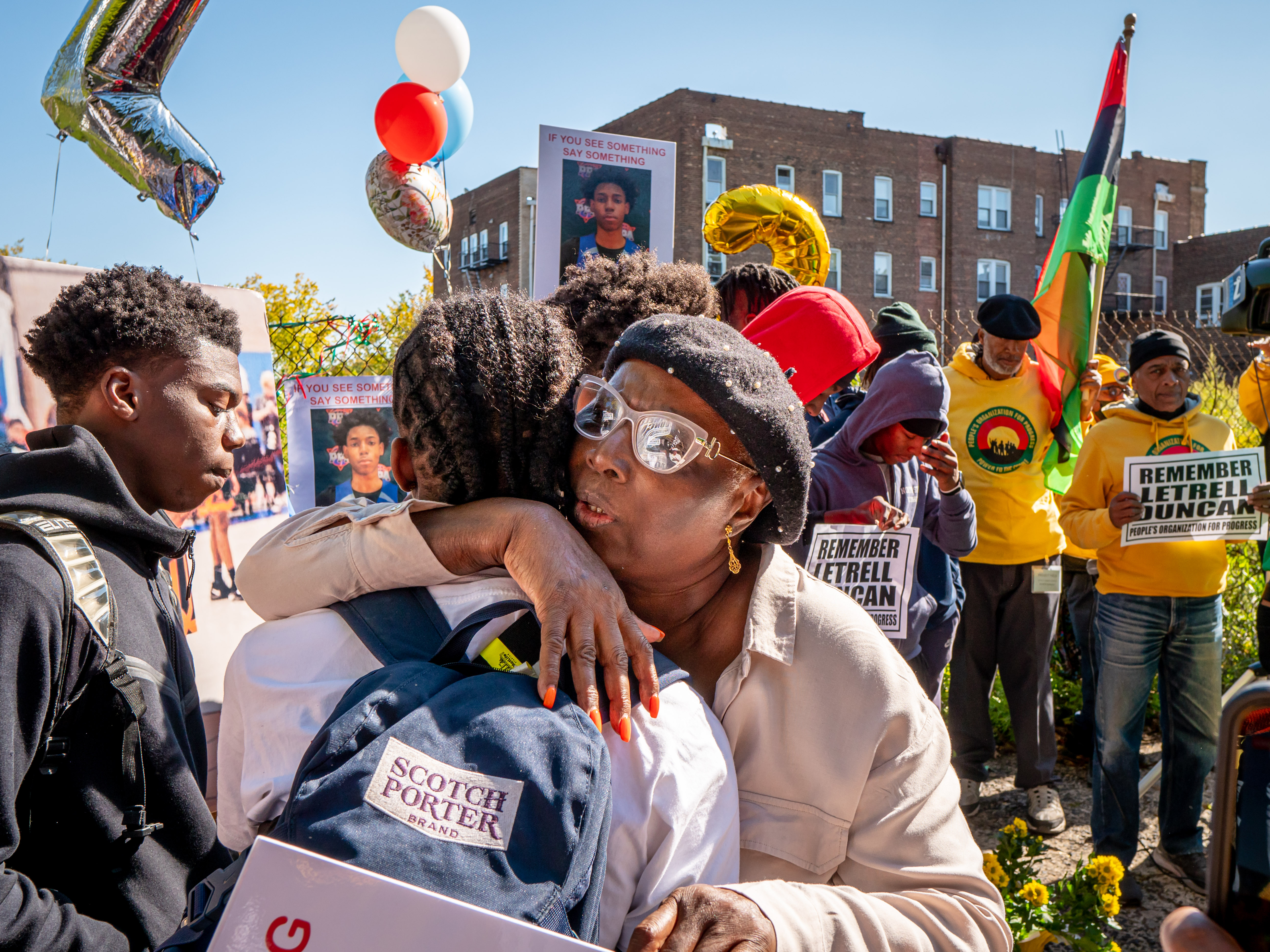 Vigil held for 16 year old Letrell Duncan killed in East Orange - nj.com