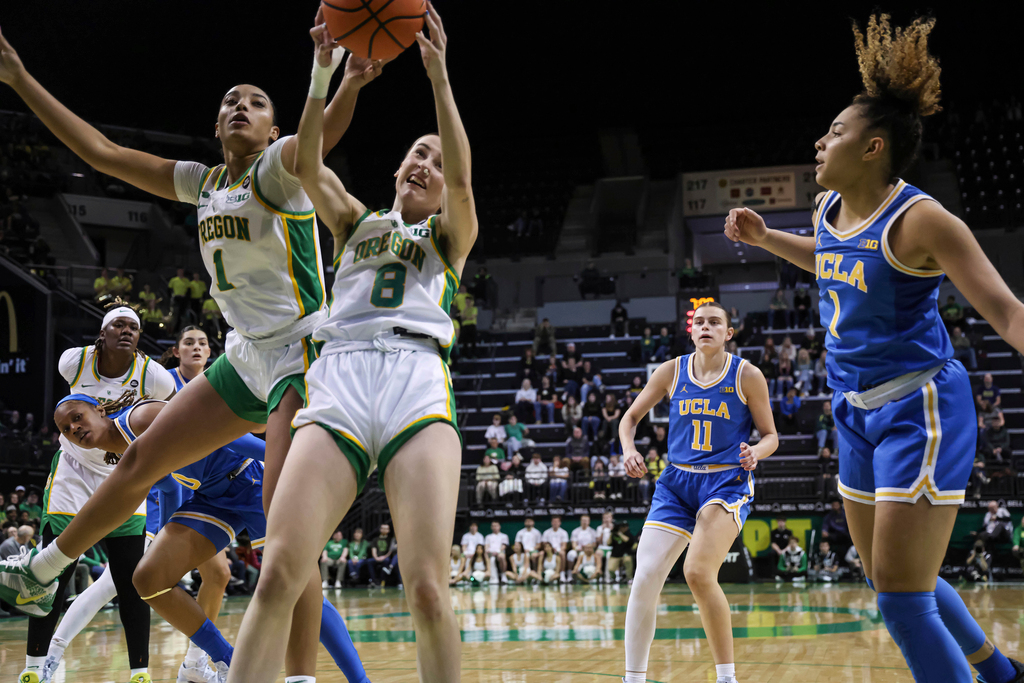 Oregon women's basketball vs. No. 1 UCLA, Feb. 9, 2025 - oregonlive.com