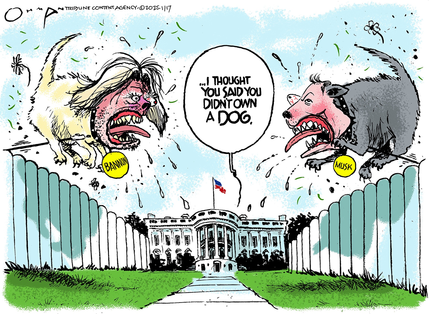 Editorial cartoons for Jan. 19, 2025 - oregonlive.com