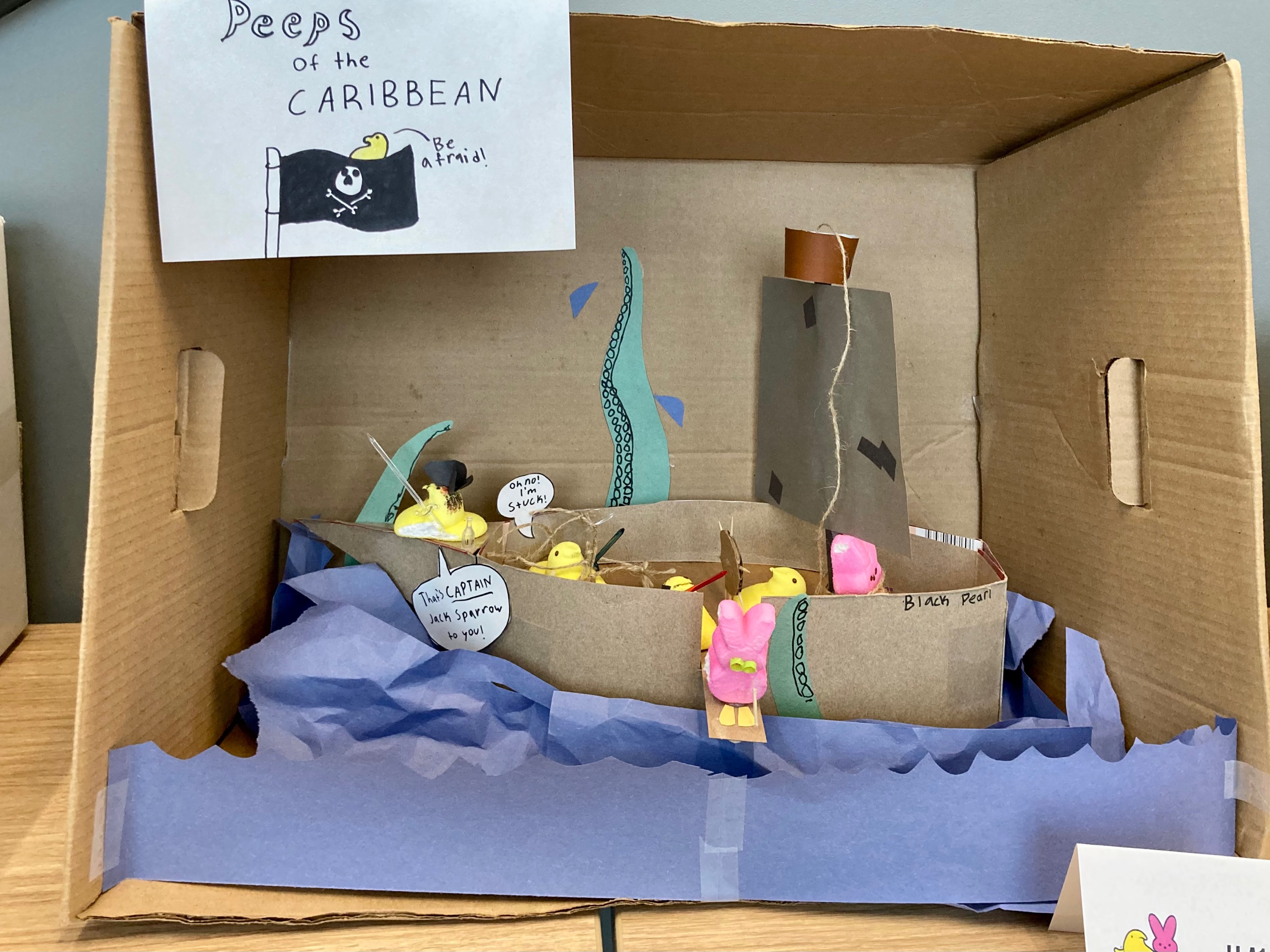 Peep displays at Georgetown Township Public Library - mlive.com