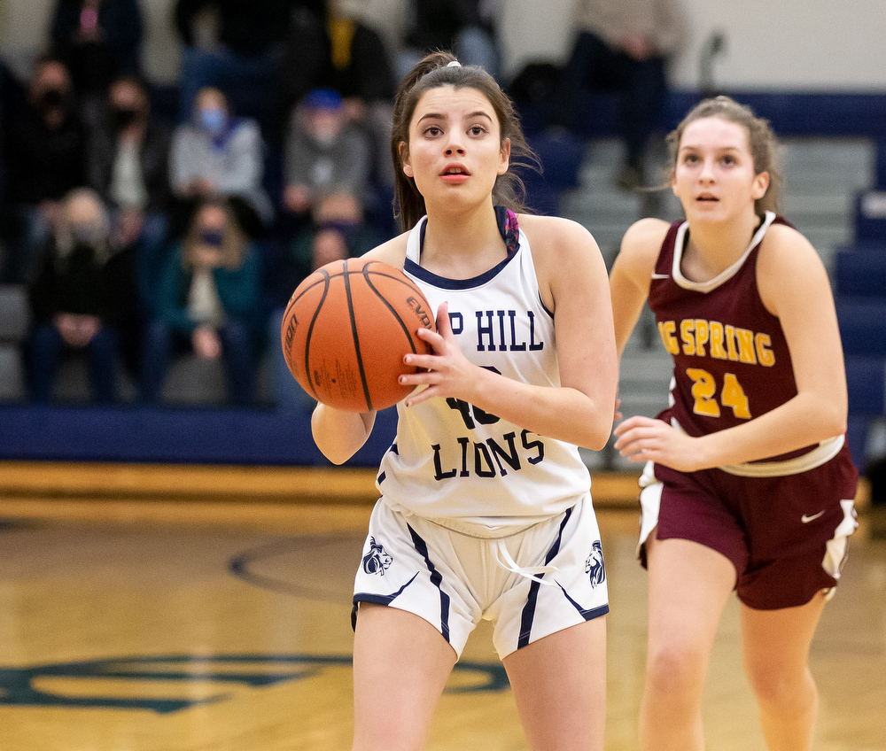 Big Spring defeats Camp Hill 51-11 in girls high school basketball ...
