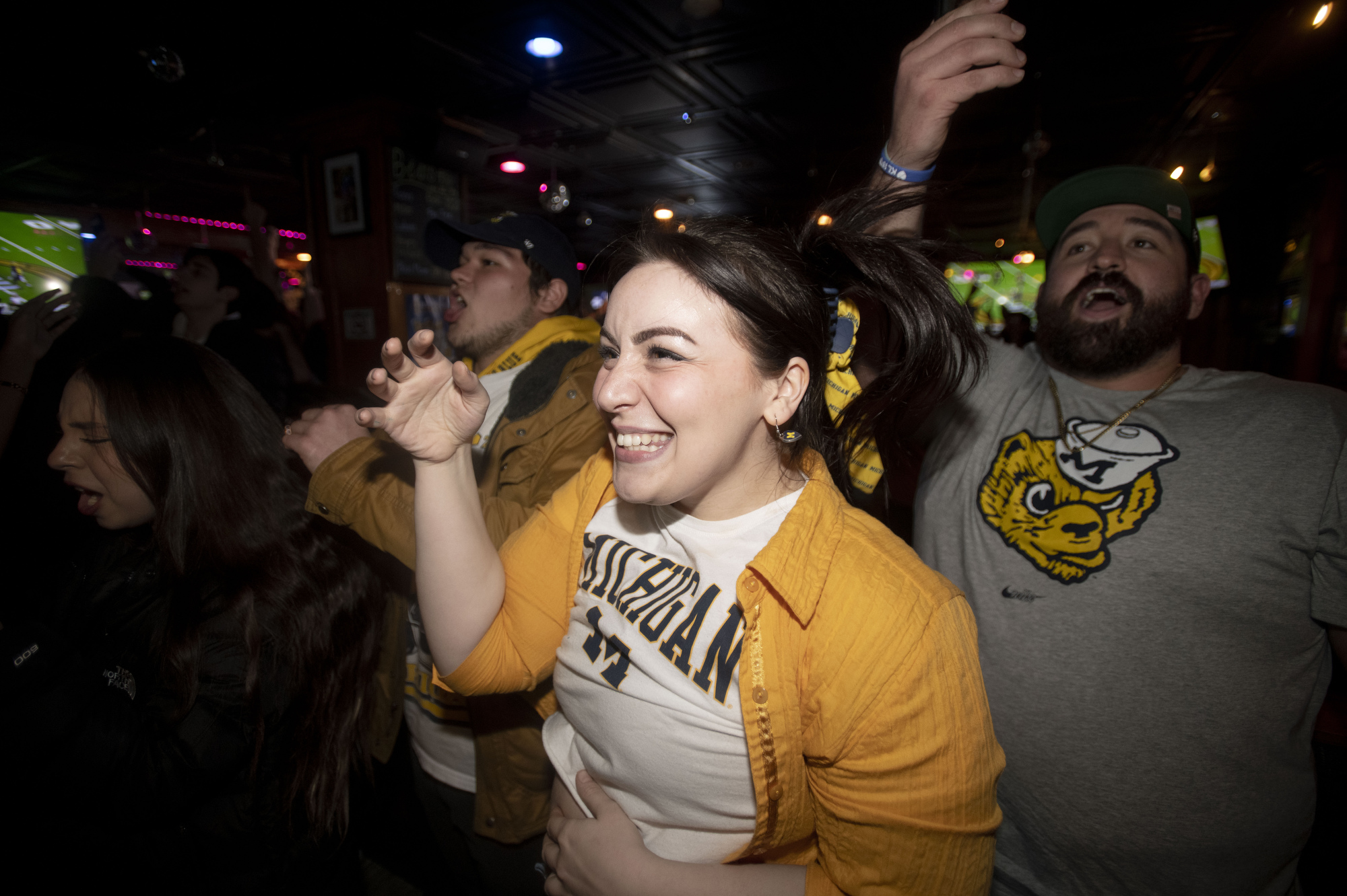 Fans celebrate in Ann Arbor after Michigan football wins national ...