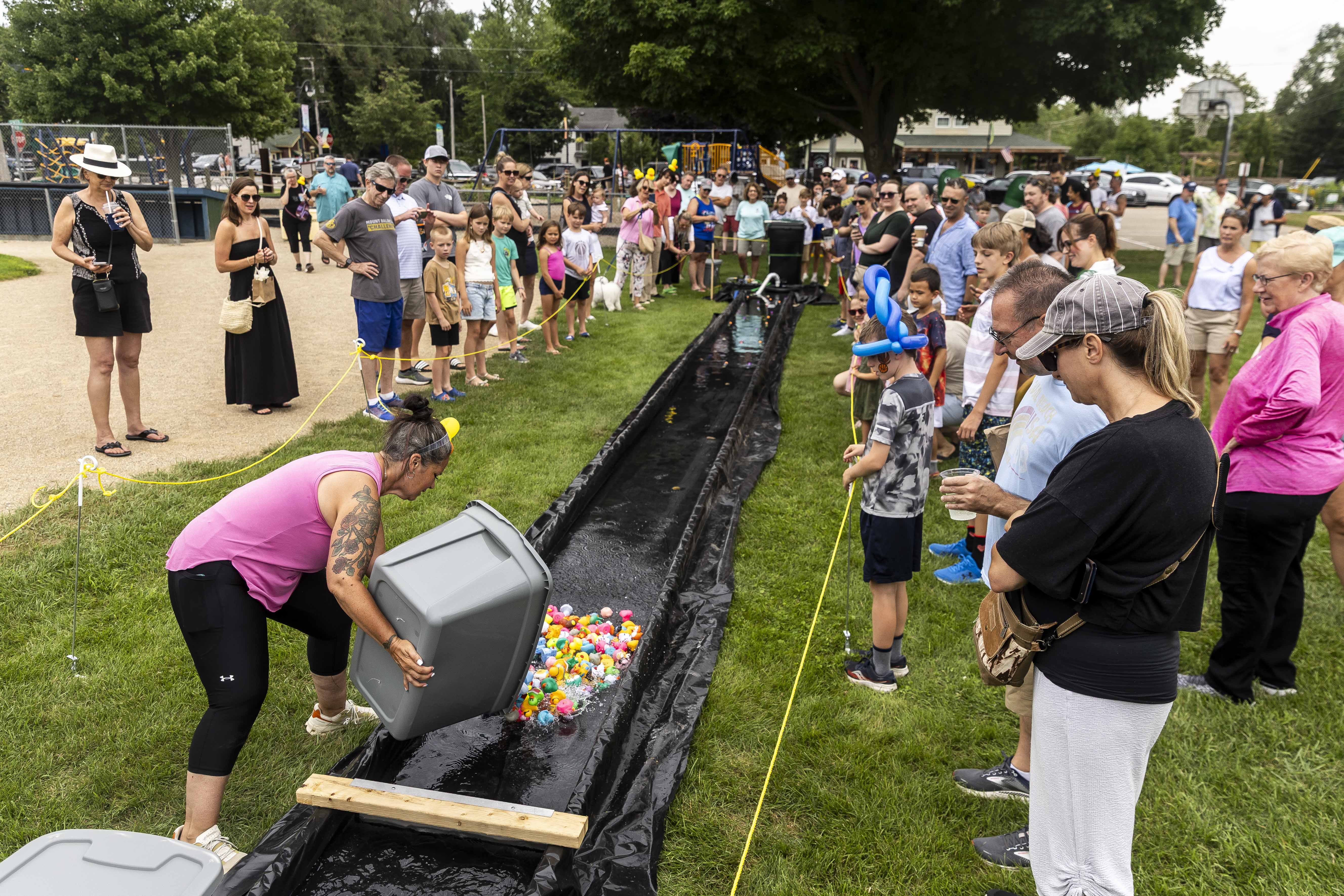 Douglas Duck Dash brings family fun to Saugatuck Venetian Festival ...
