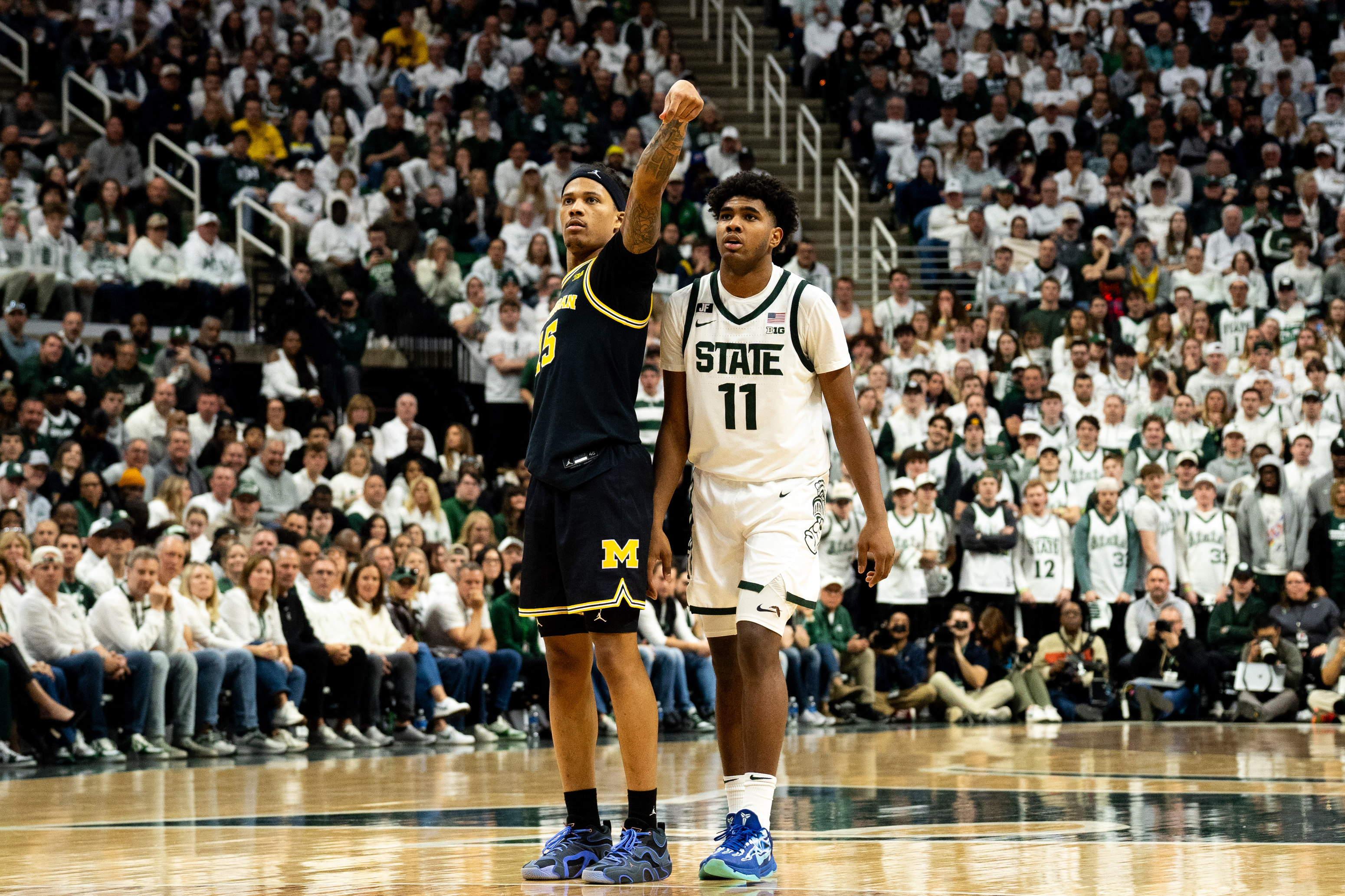 No. 8 Michigan State hosts No. 17 Michigan in final game of regular ...