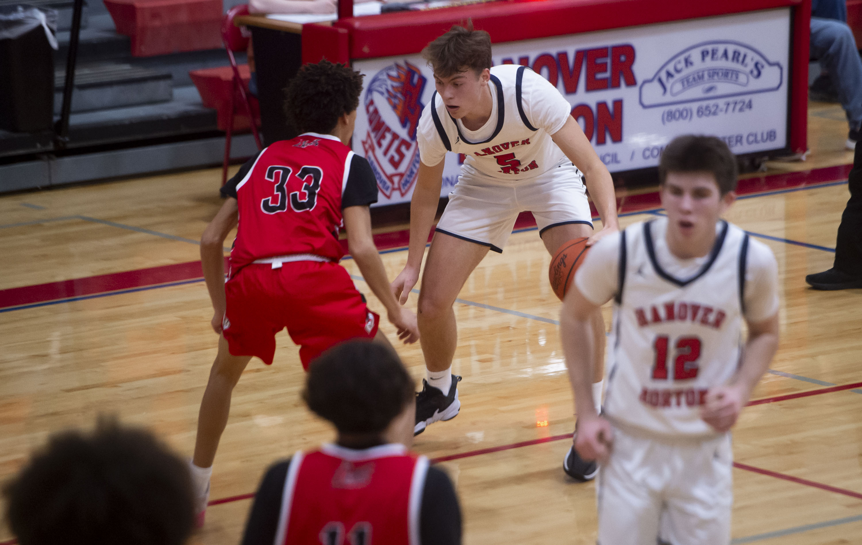 See photos as Hanover-Horton’s boys basketball defeats Vandercook Lake ...
