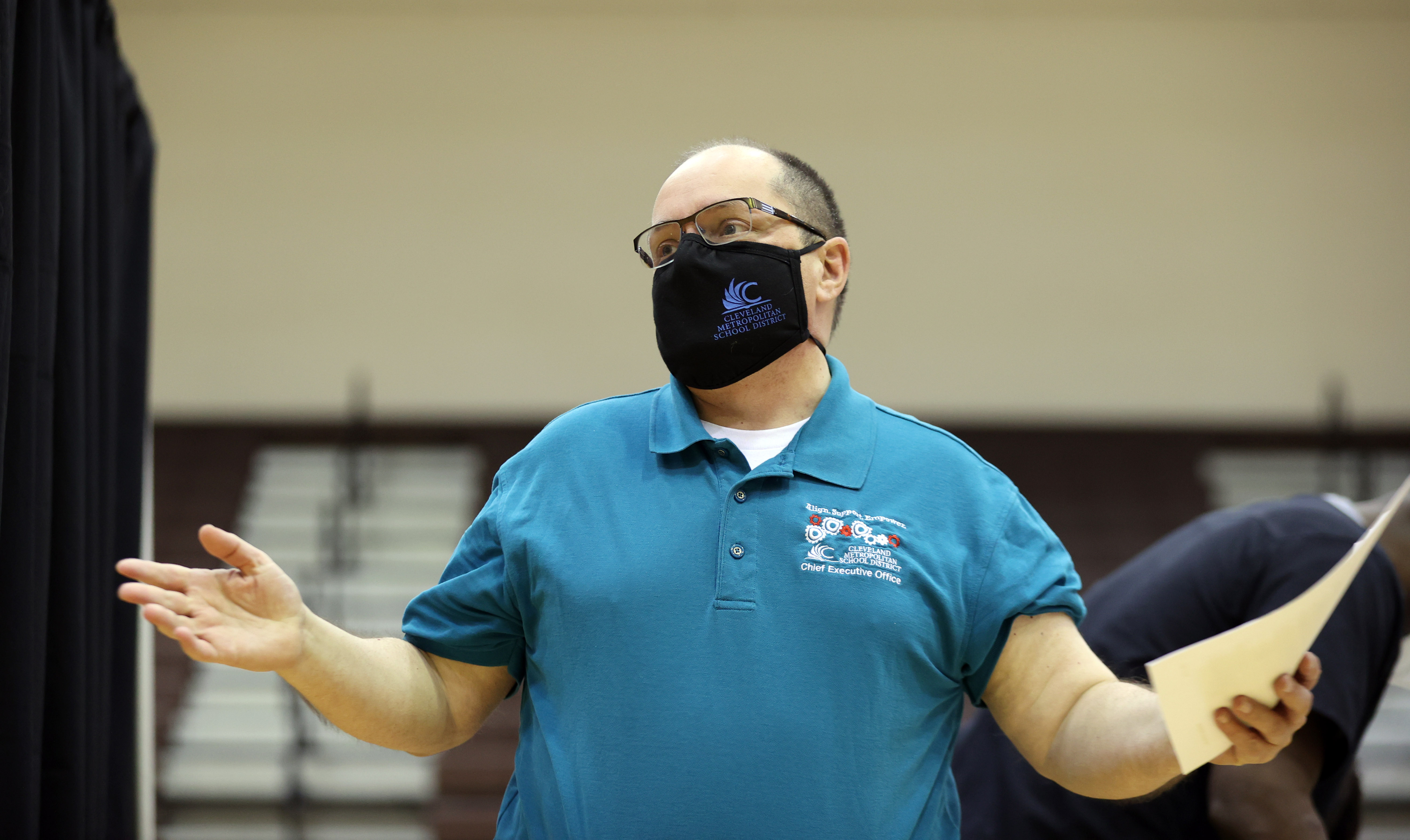 CMSD employees get first dose of COVID-19 vaccine, February 9, 2021 ...