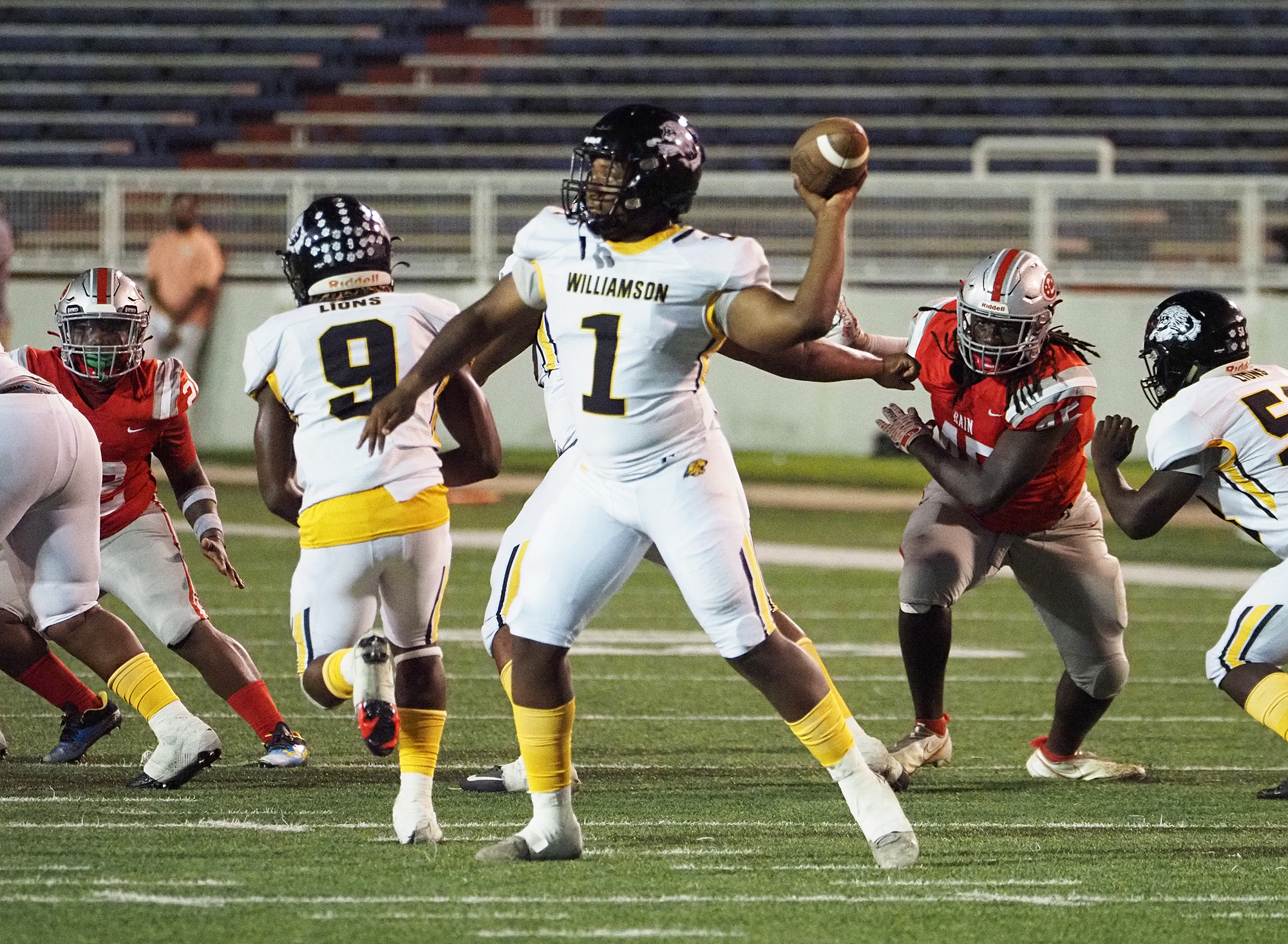 Williamson at B.C. Rain football - al.com
