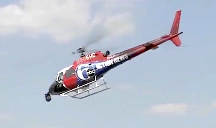 Local news helicopter crashes in N.J., killing pilot and photographer