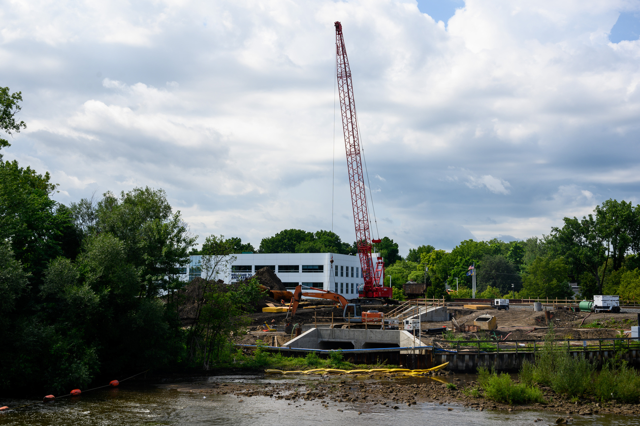Culverts complete, pedestrian tunnel under construction near Argo Dam ...