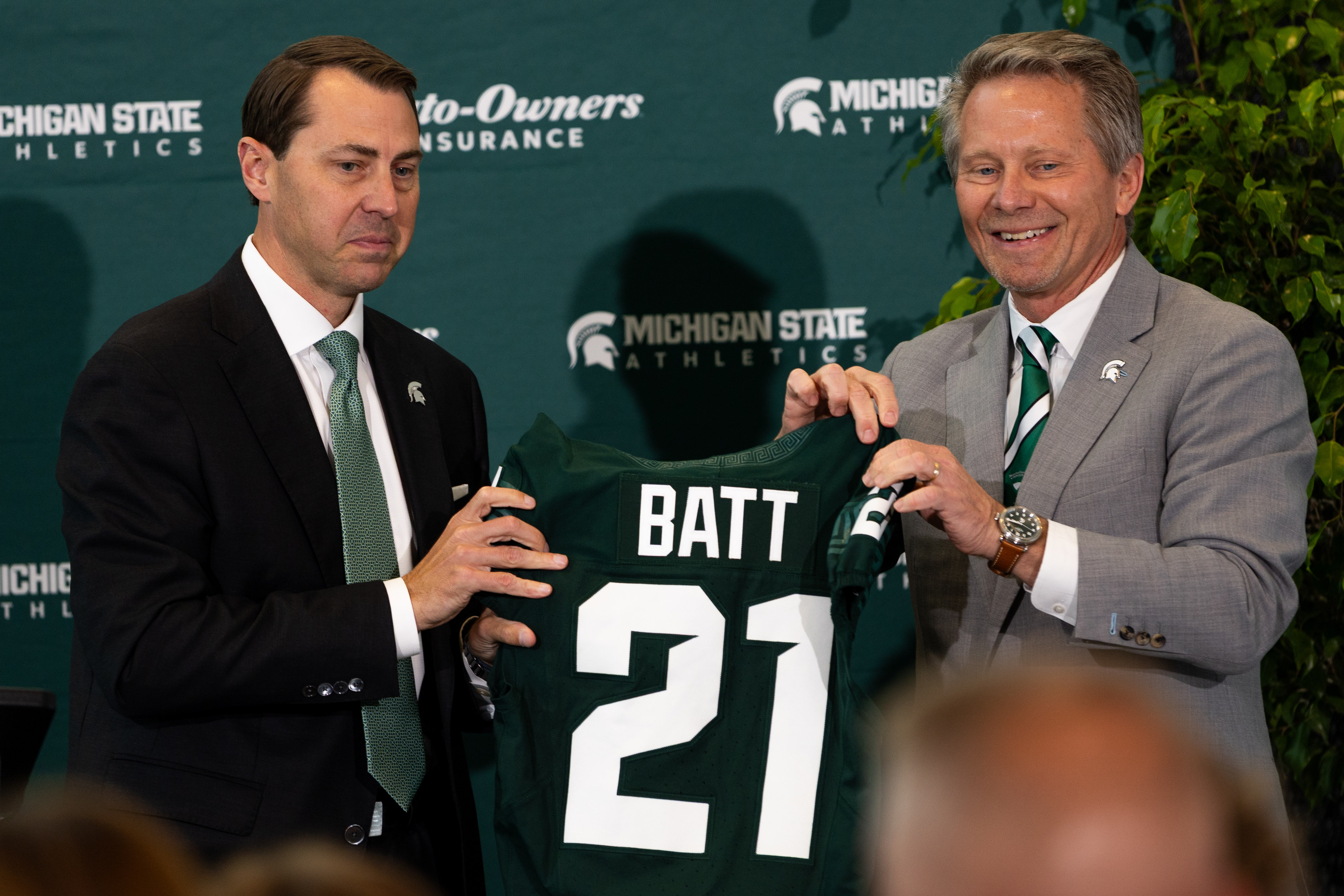 Michigan State welcomes J Batt as new athletic director - mlive.com