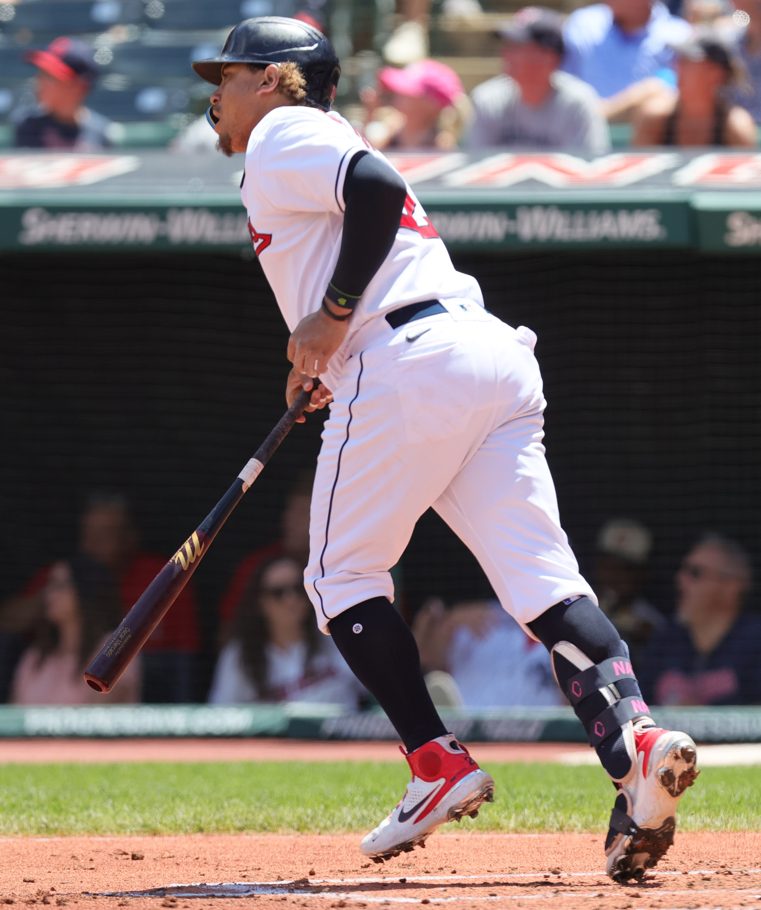 Cleveland Guardians vs. New York Yankees in game 1 of a doubleheader ...
