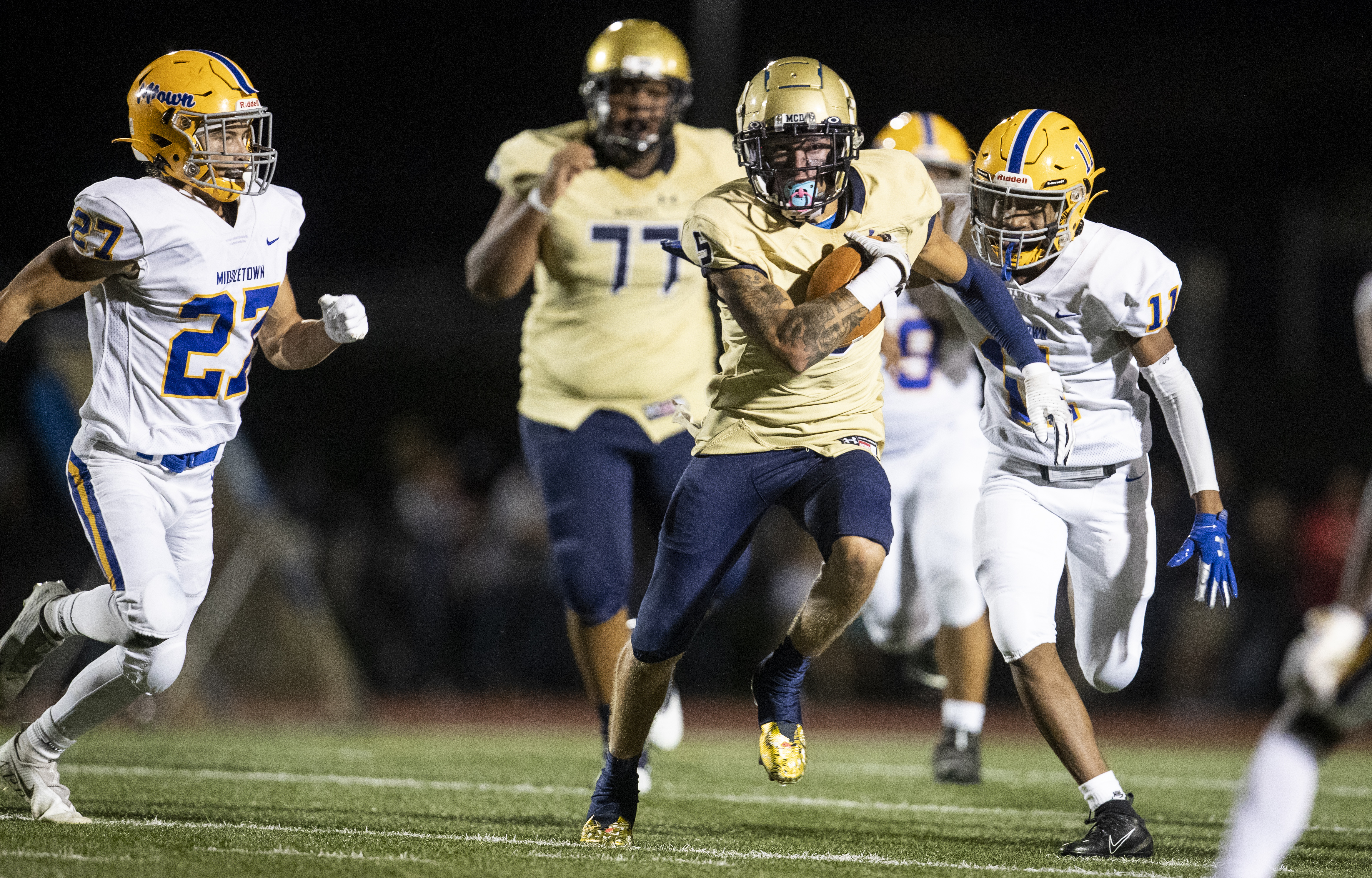Bishop McDevitt vs Middletown in high school football - pennlive.com