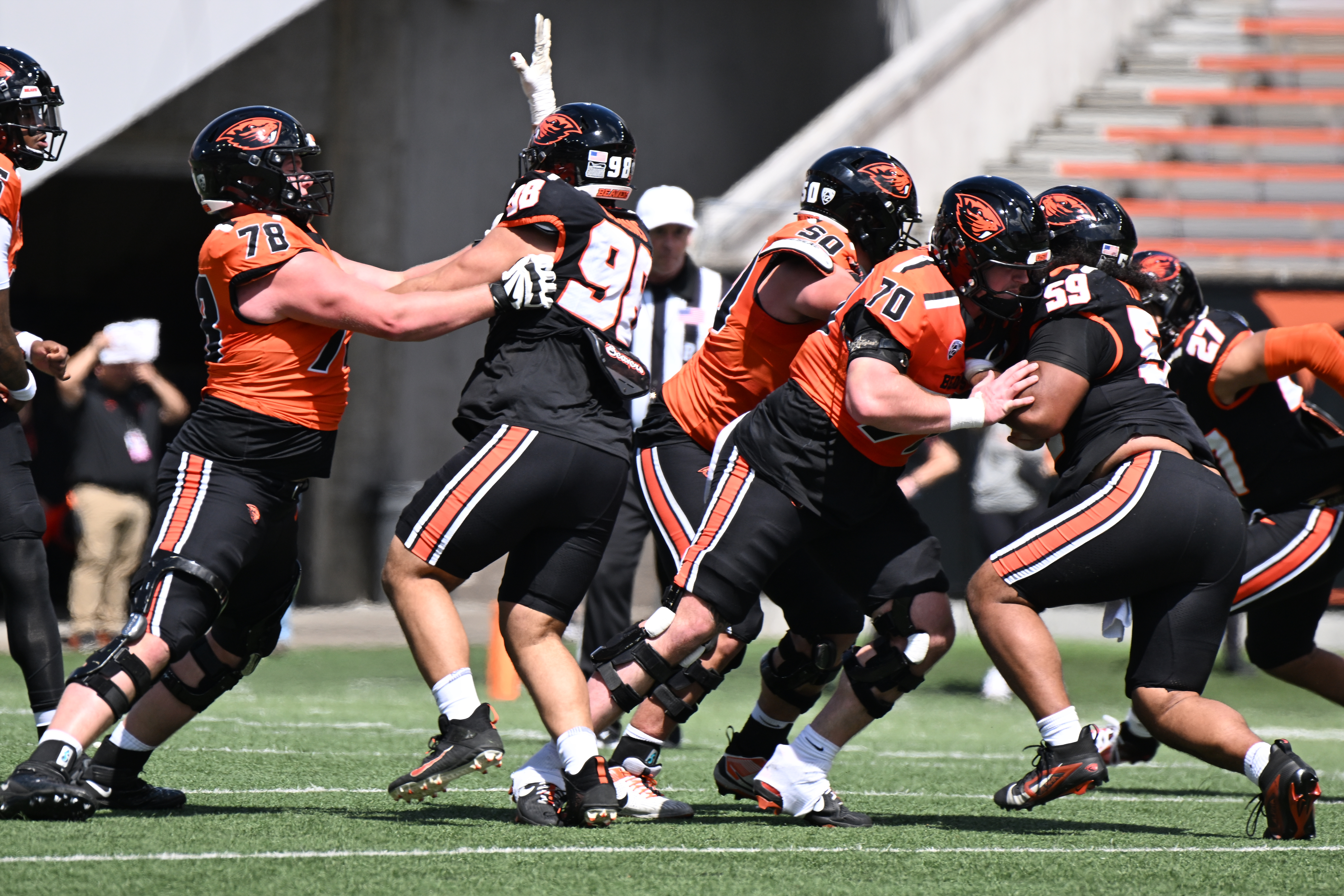 Oregon State spring game - oregonlive.com