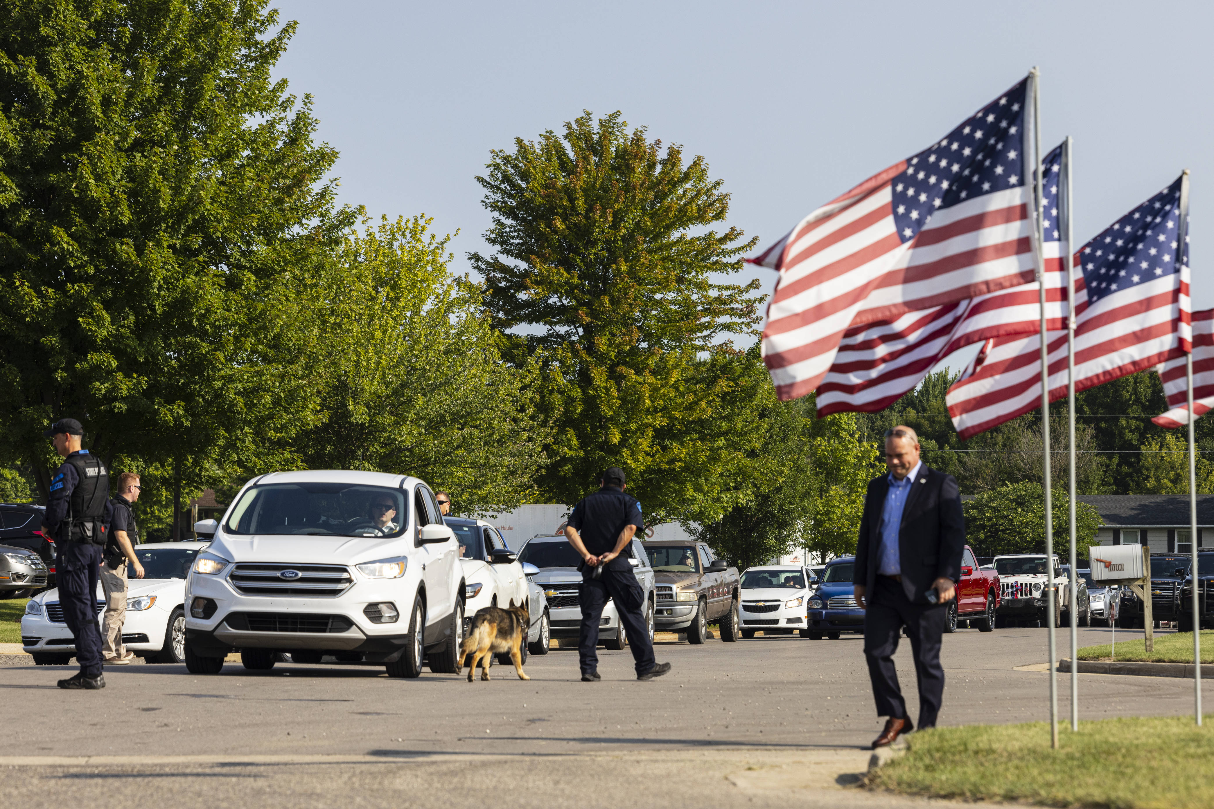 Vice presidential candidate, JD Vance, visits Byron Center for the 2024 ...