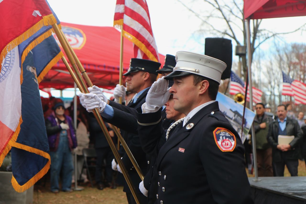 Tottenville H.S. breaks ground on new field house named in honor of ...