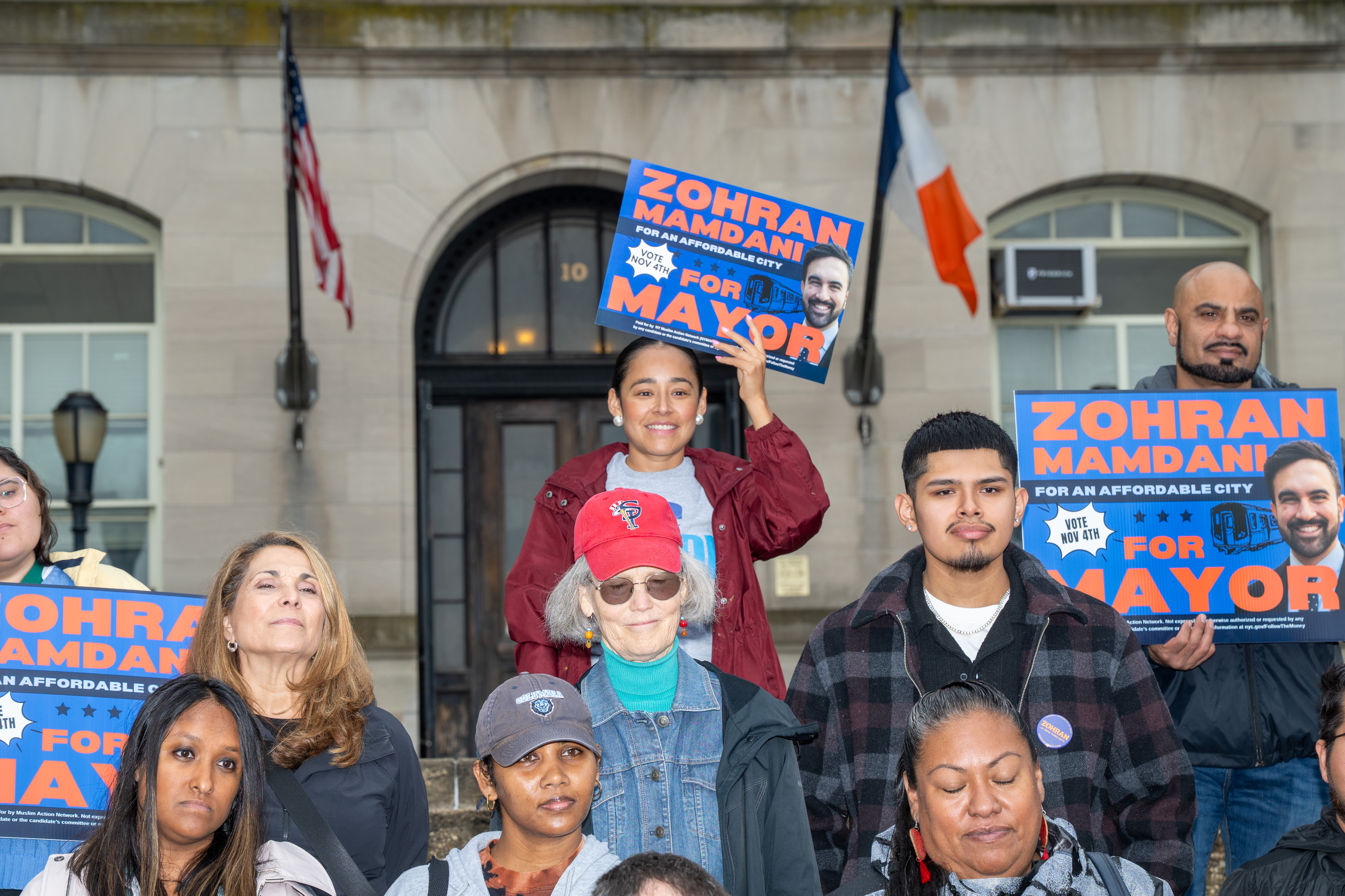 Zohran Mamdani campaign workers kick off canvassing with a Day of ...