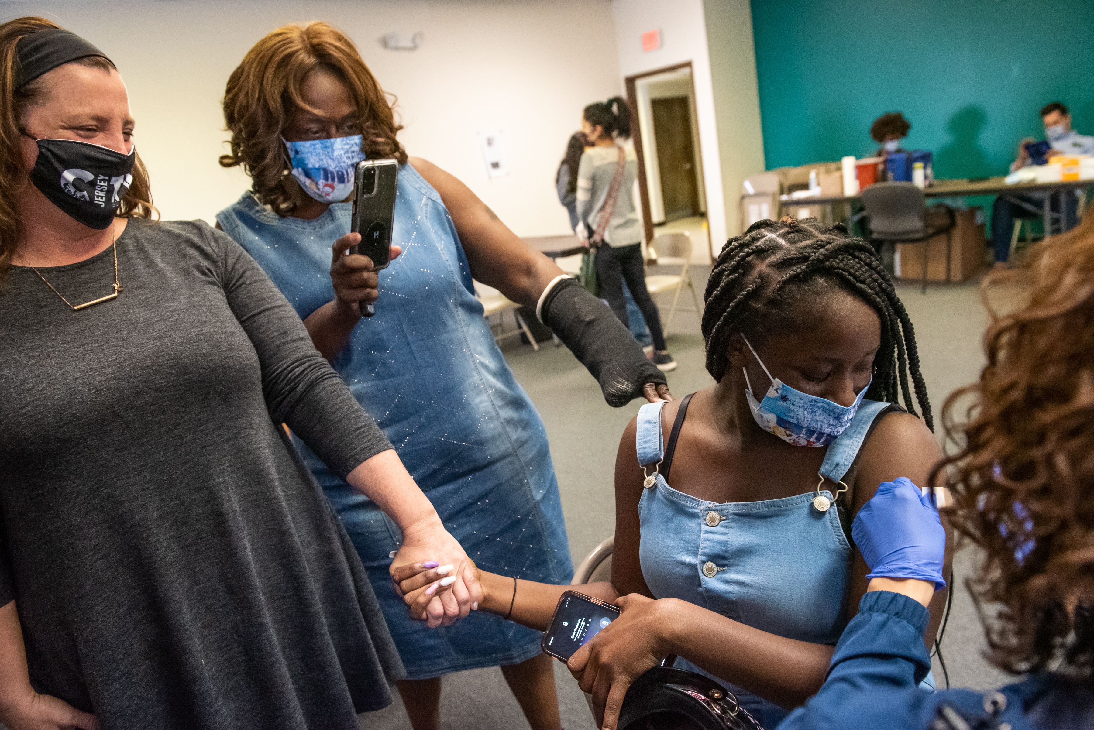 12- to 15-year olds in Jersey City receive COVID-19 vaccines - nj.com