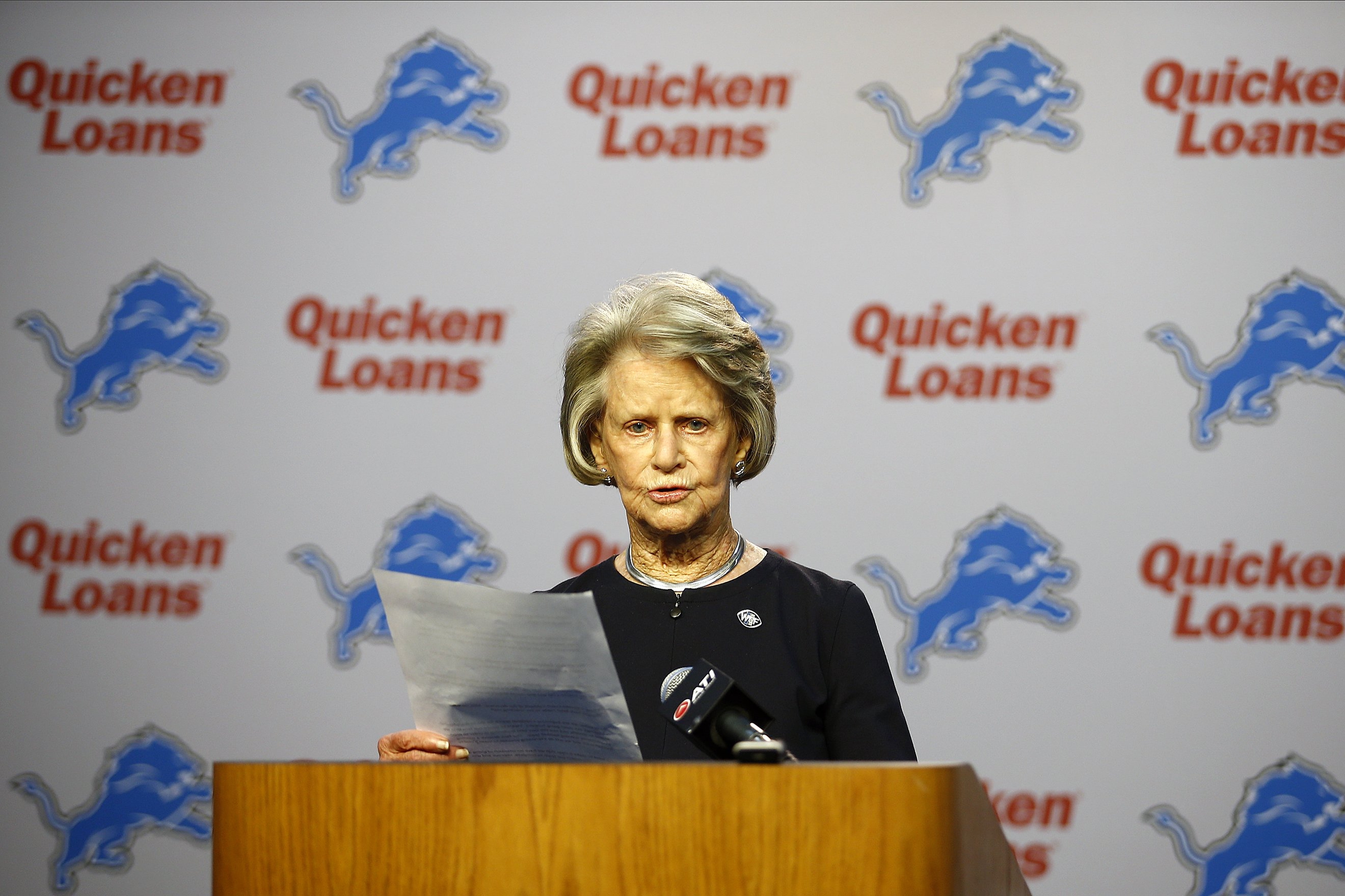 Happy Birthday, Martha Ford! Former chairperson of Detroit Lions turns ...