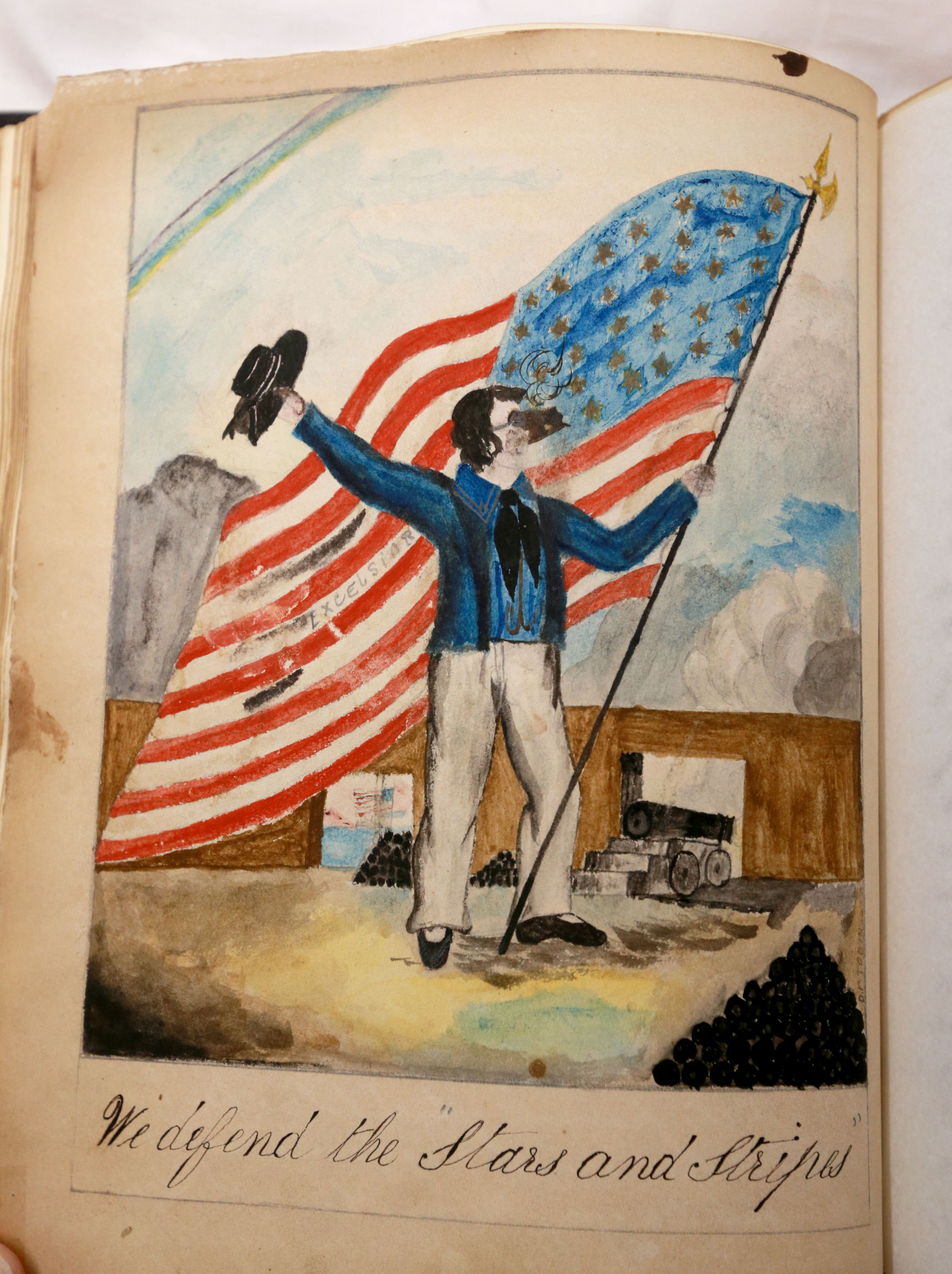 Student Civil War era journals found at Barringer High School heading ...