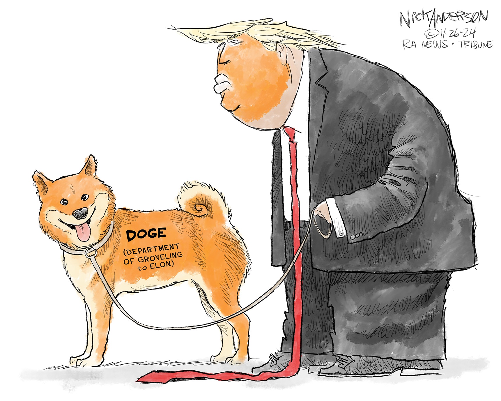 Editorial cartoons for Dec. 1, 2024 - oregonlive.com