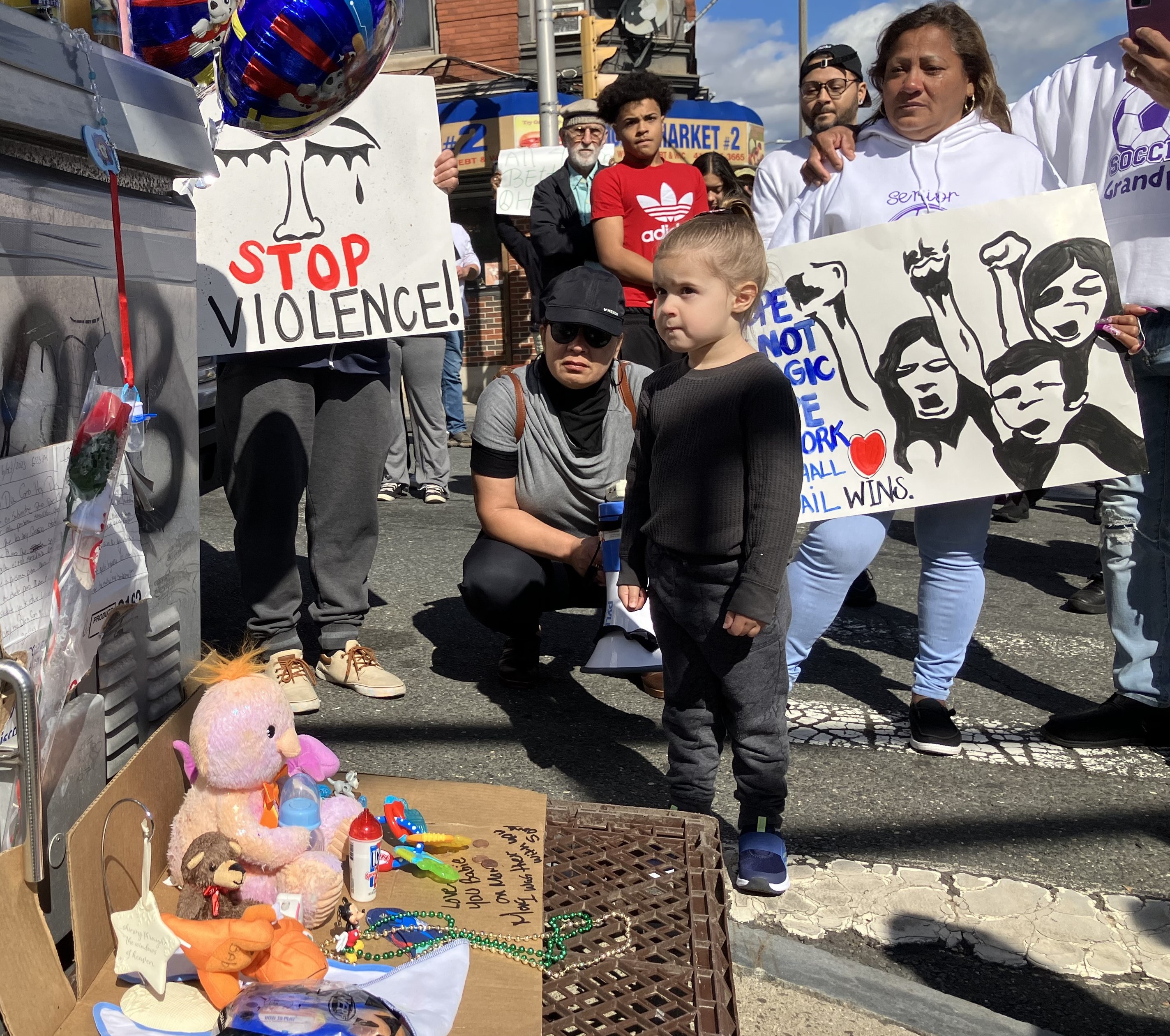 Holyoke holds peace march after pregnant woman struck by stray bullet ...