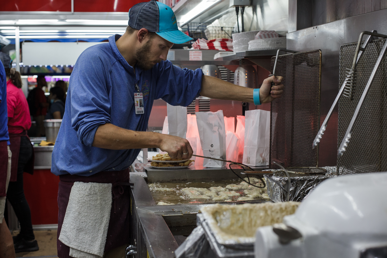 ‘I am where I want to be’; With his stalls at The Big E, Mark Piche ...