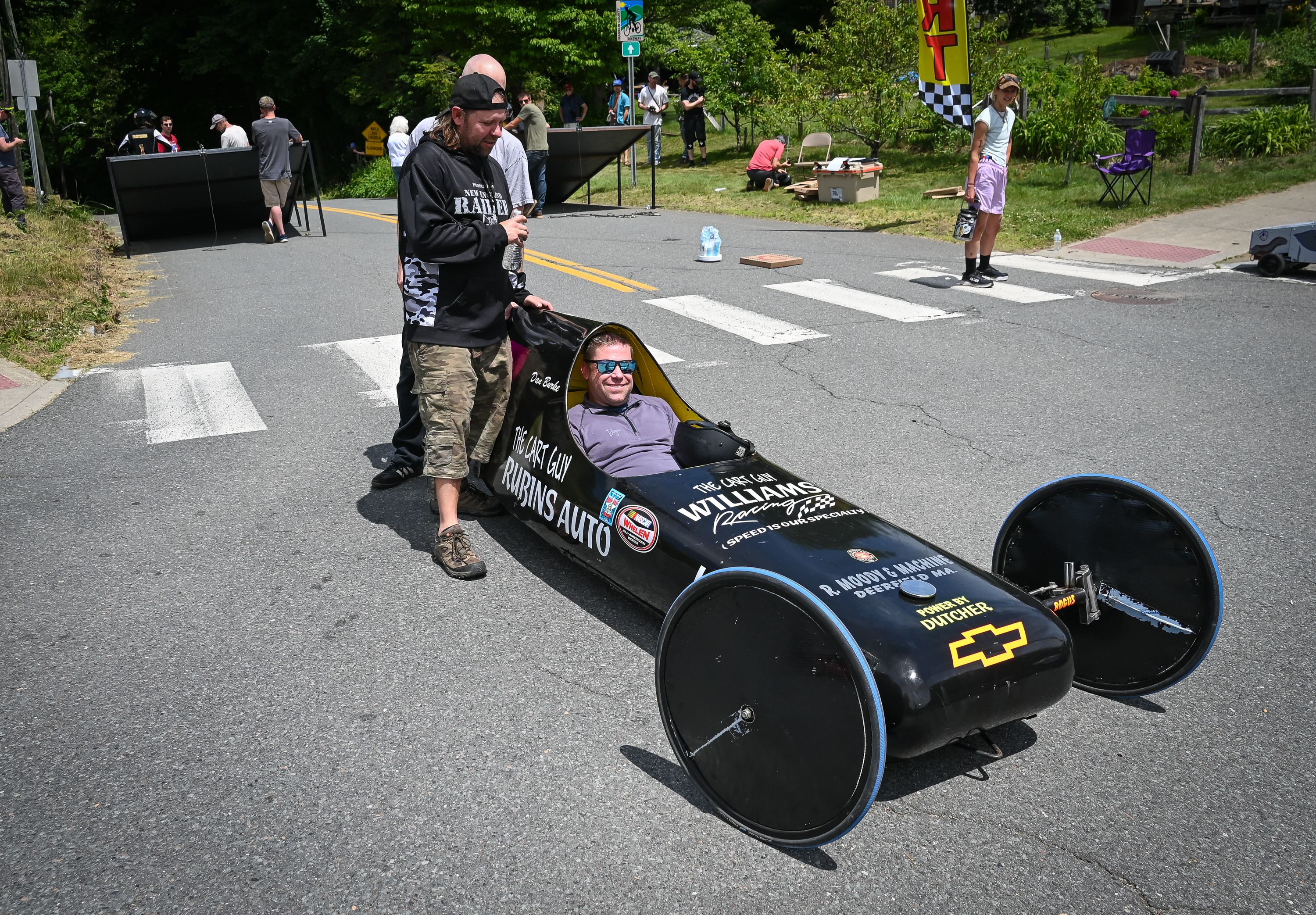 Gravity equals speed at 7th annual Montague Soapbox Races - masslive.com
