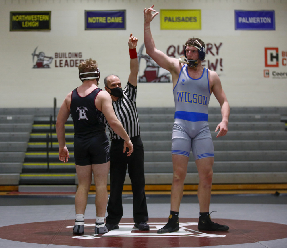 Bangor wrestling hosts Wilson on Jan 20, 2021 - lehighvalleylive.com