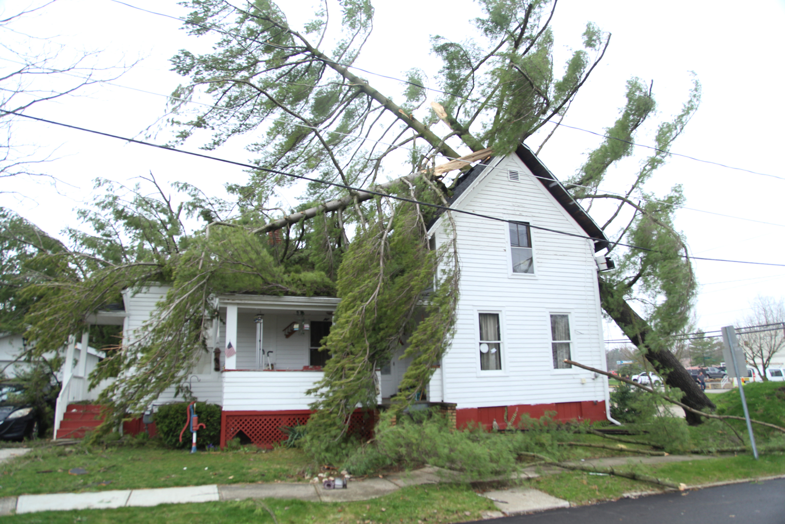 Storm damage caused by overnight storms, April 8, 2020 - cleveland.com