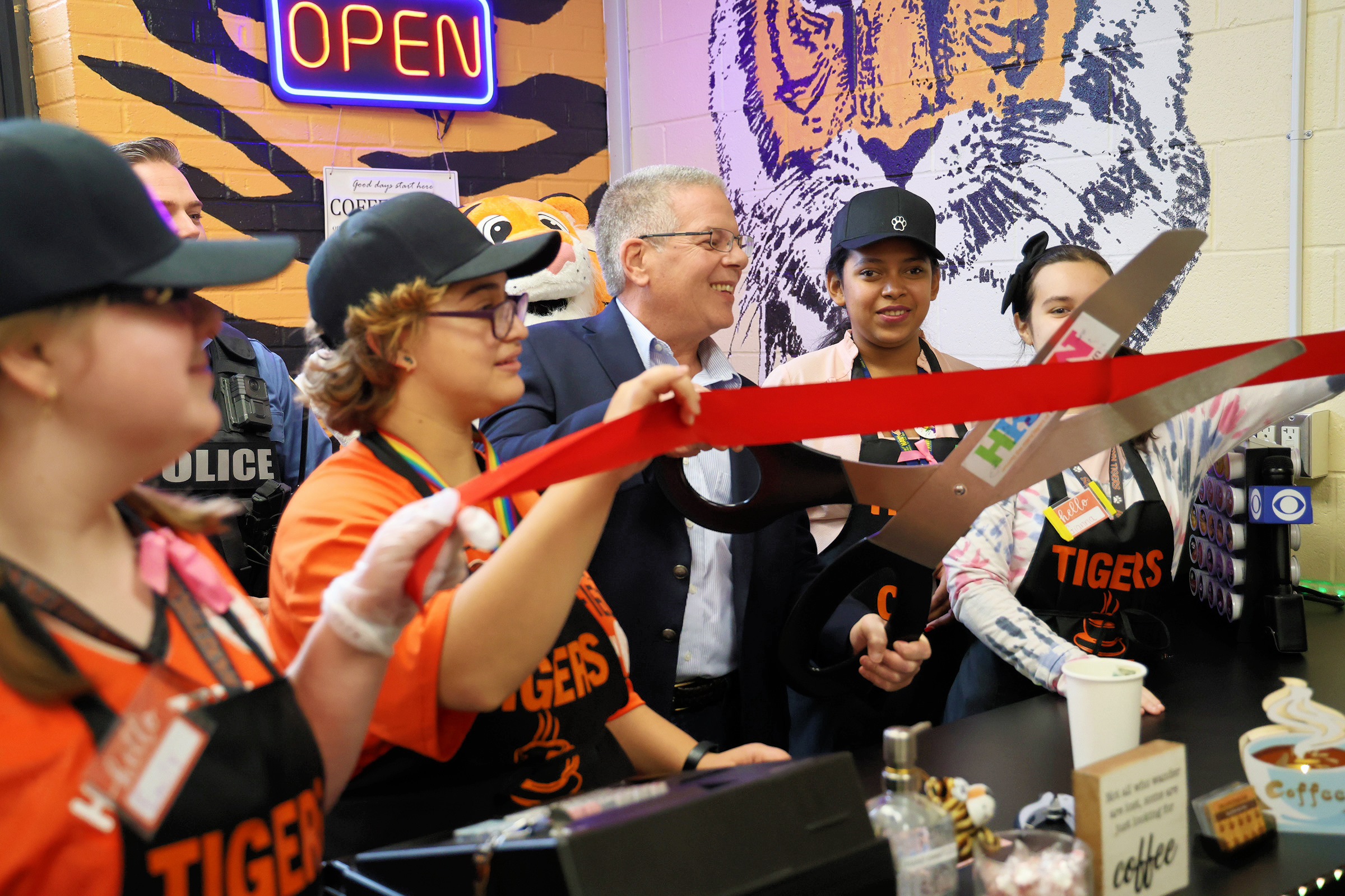Grand Opening of Tiger Cafe at Hackettstown High School ...